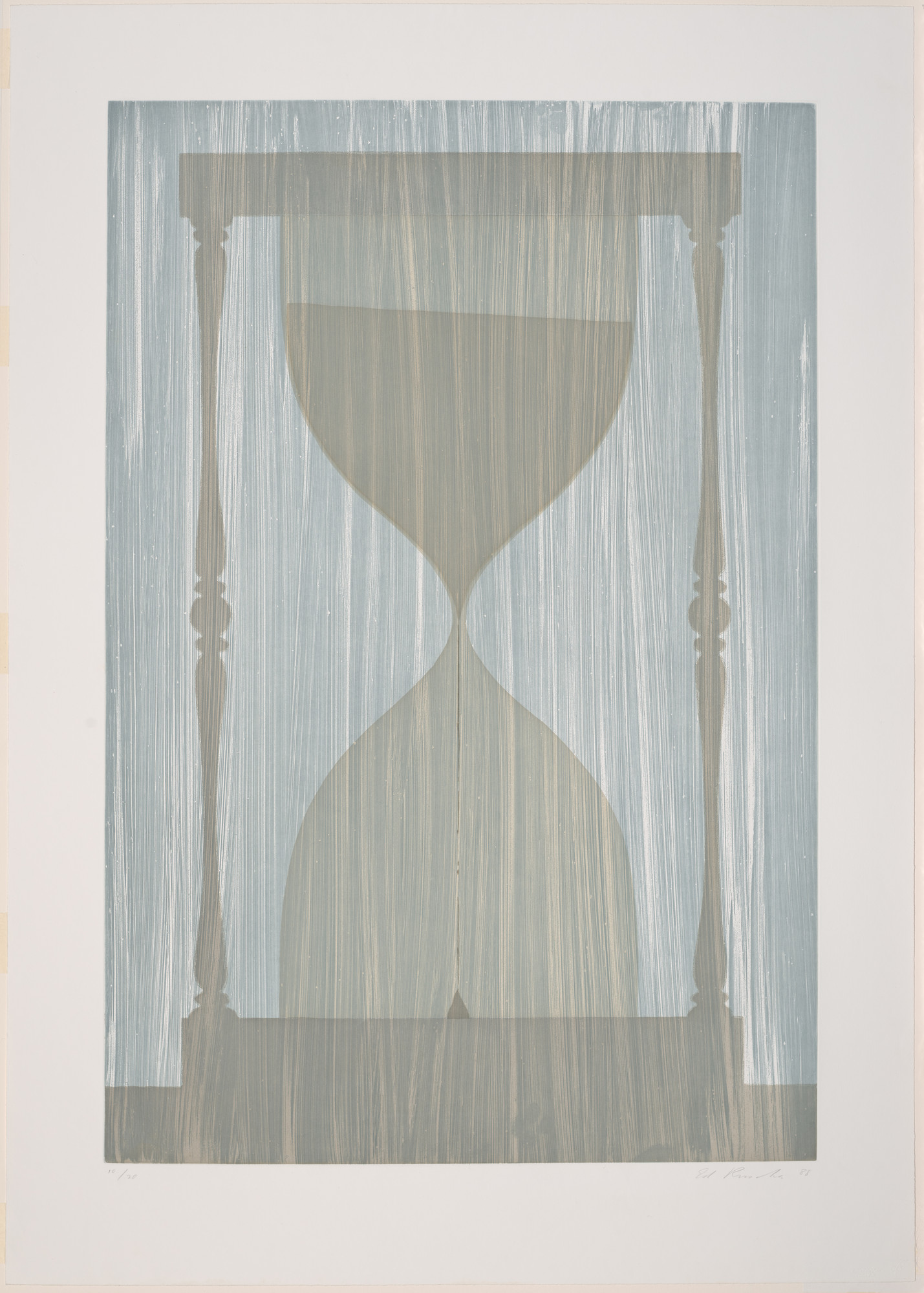 Edward Ruscha. Hourglass. 1988 | MoMA