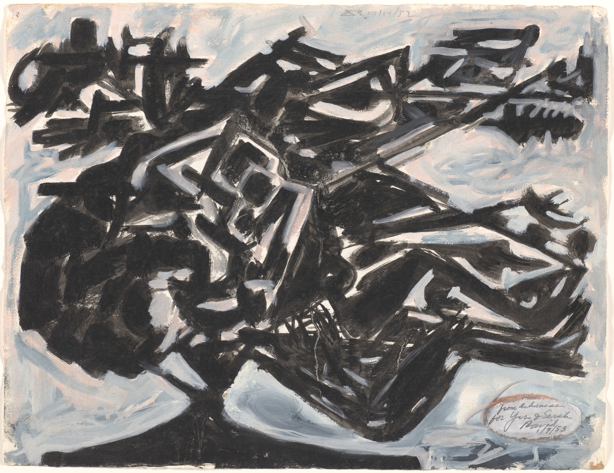 David Smith. Untitled 10/14/52. 1952 | MoMA