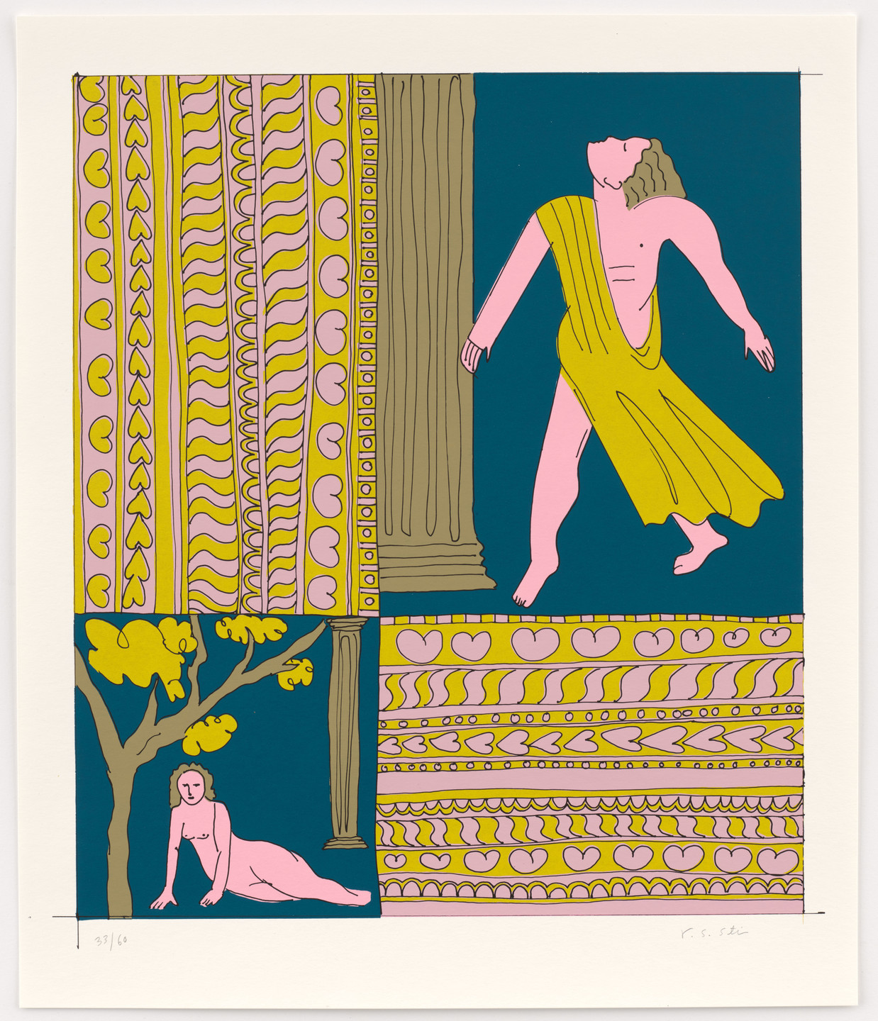 Ruby Sky Stiler. Pink Figures from Pulled in Brooklyn. 2019 | MoMA