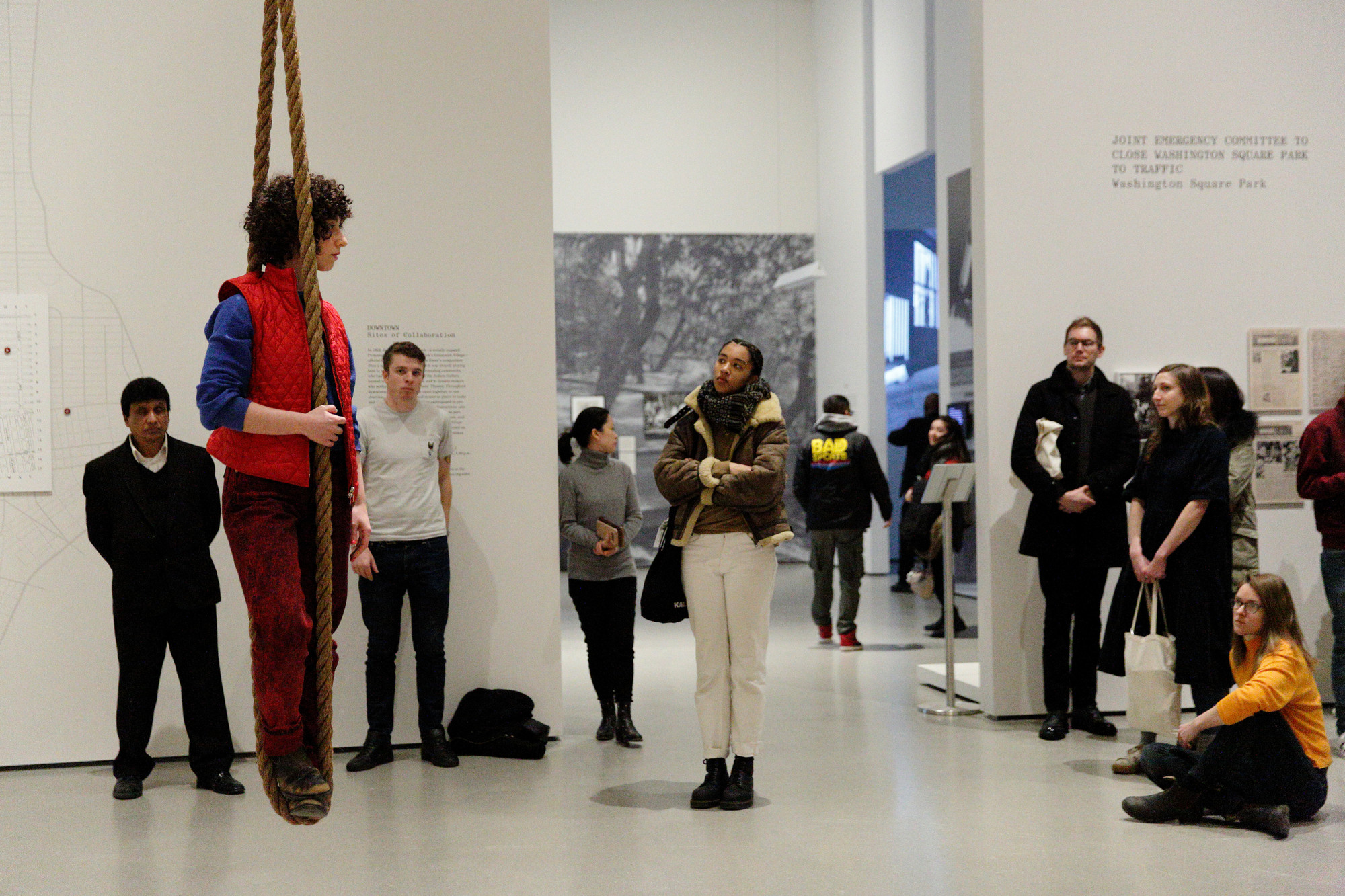 Simone Forti. Hangers. 1961 | MoMA