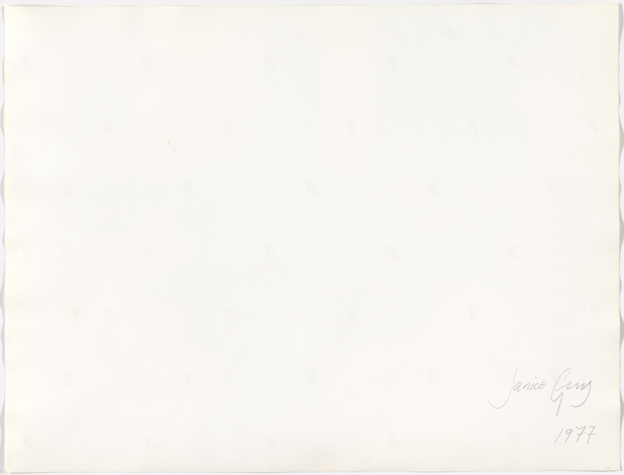 Janice Guy. Untitled. 1977 | MoMA