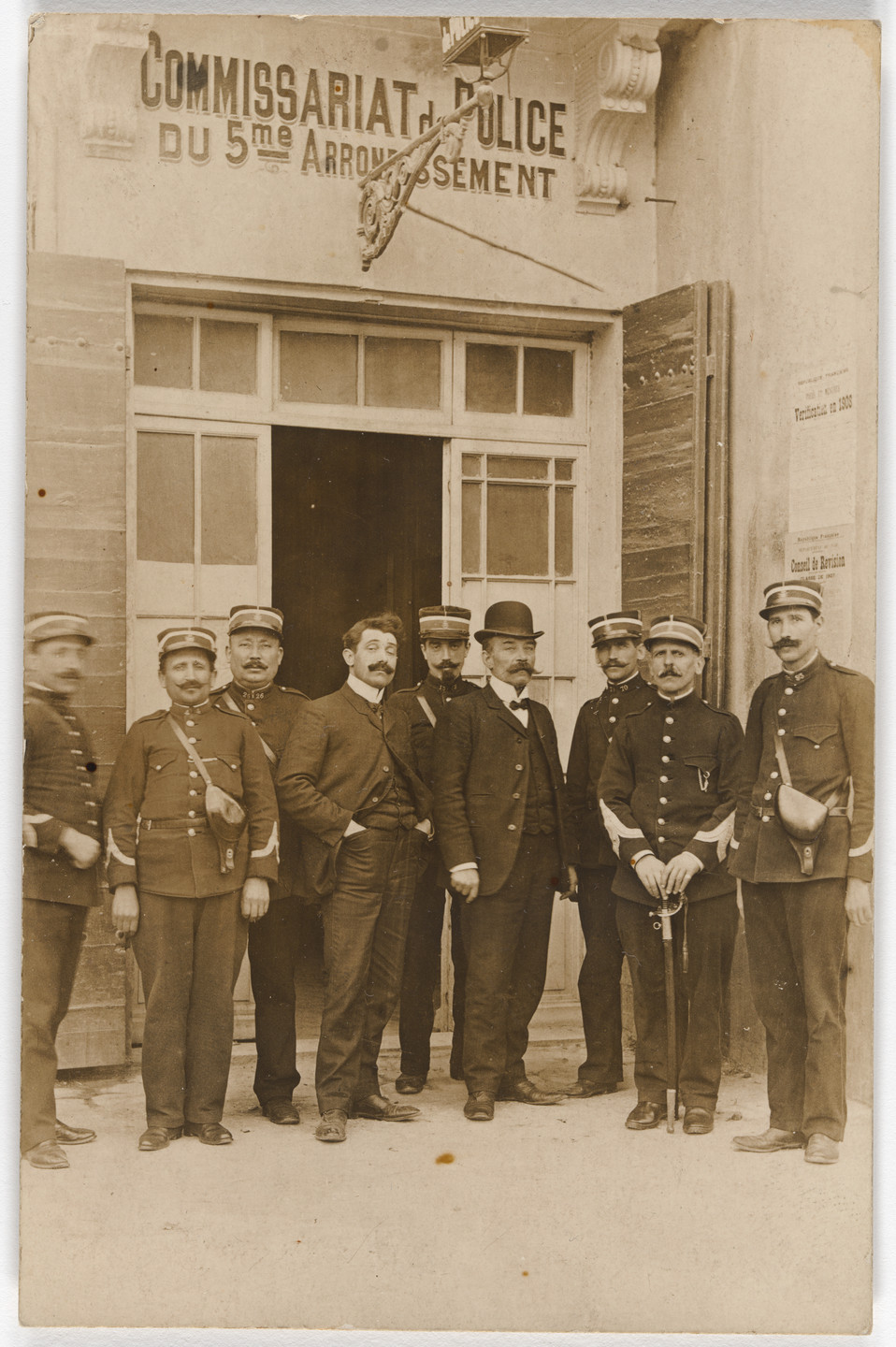 Unidentified photographer. Commissariat de police, Paris. c. 1907 | MoMA