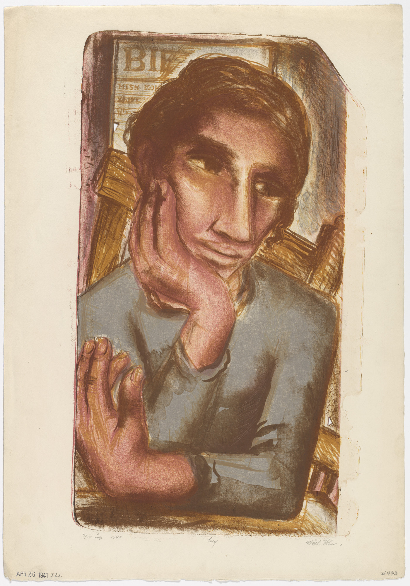 Misch Kohn. Lucy. 1940 | MoMA