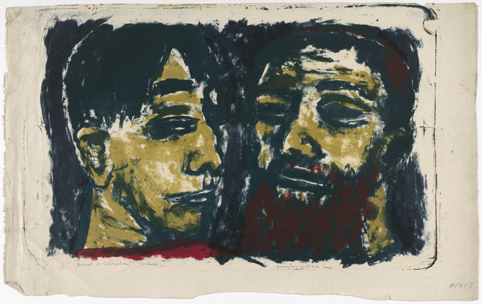 Douglas Wilson. David & Abraham. c. 1935–43 | MoMA