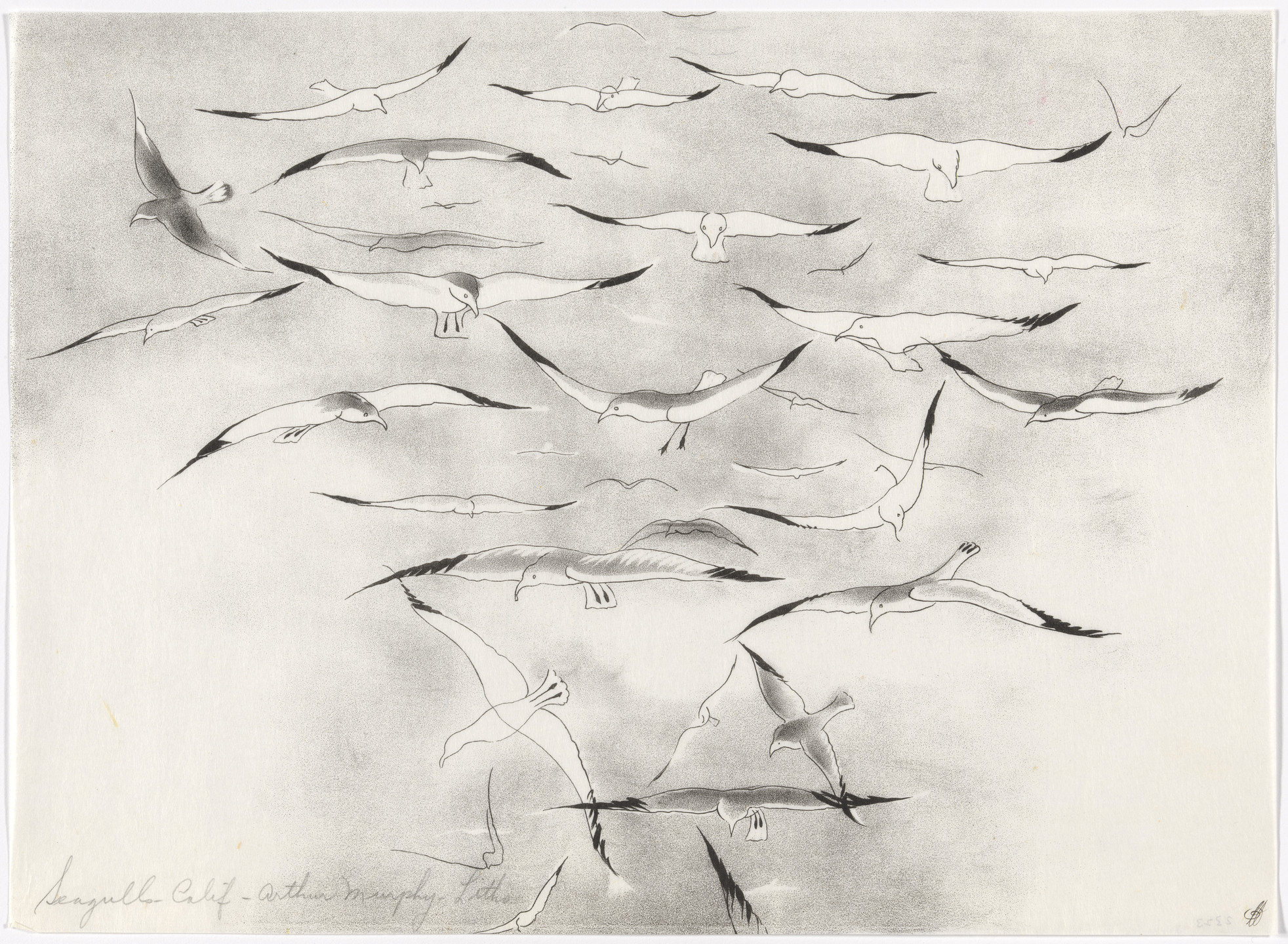 Arthur Murphy. Seagulls. c. 1935–43 | MoMA