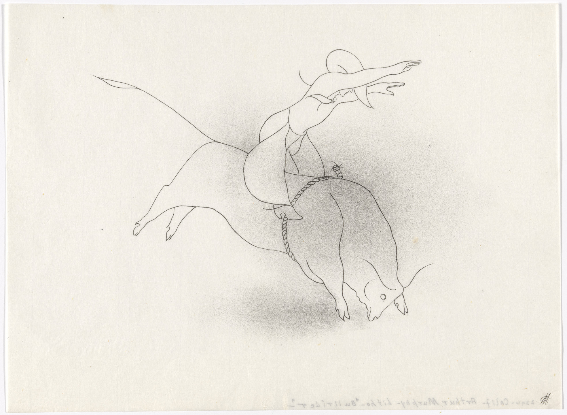 Arthur Murphy. Bullrider. c. 1935–43 | MoMA