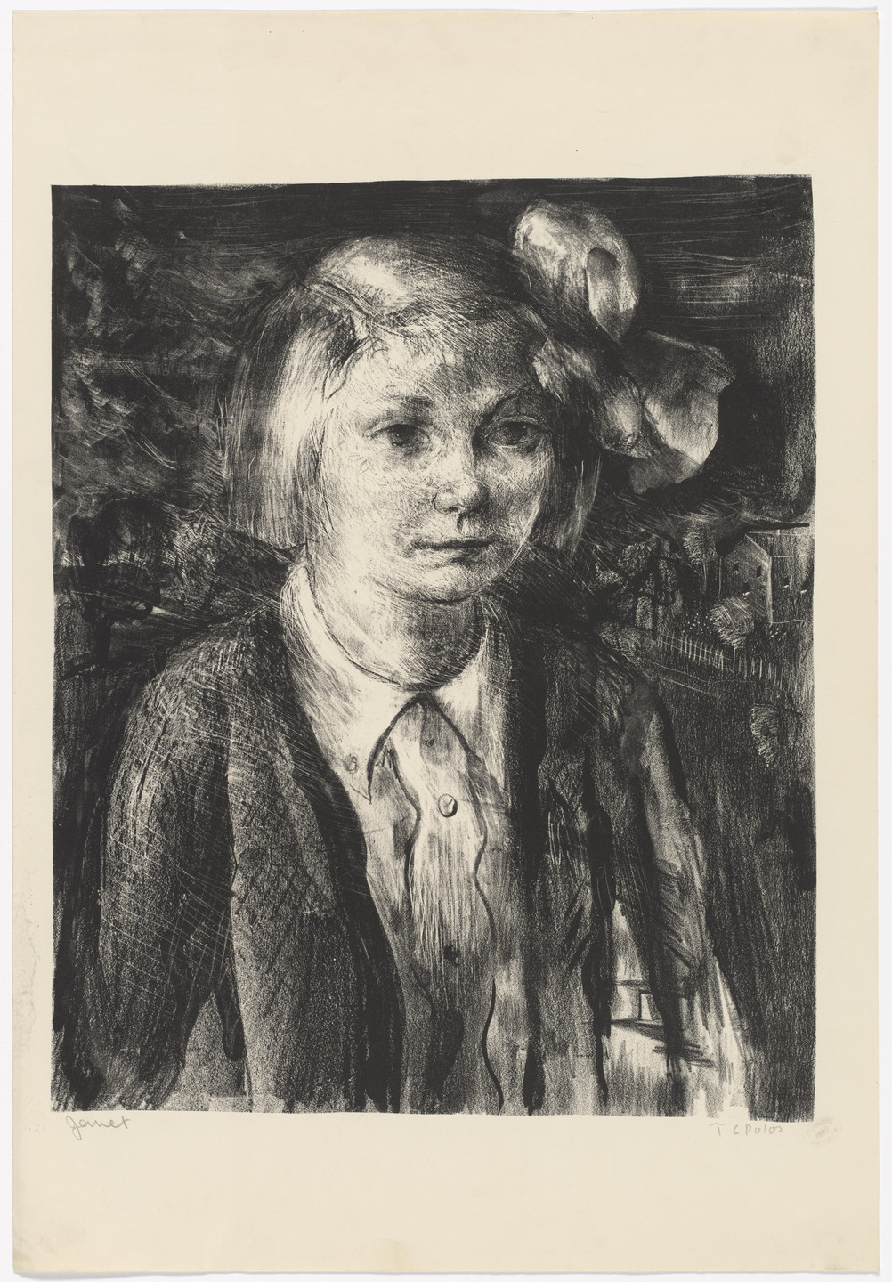 Theodore C. Polos. Janet. c. 1935–43 | MoMA