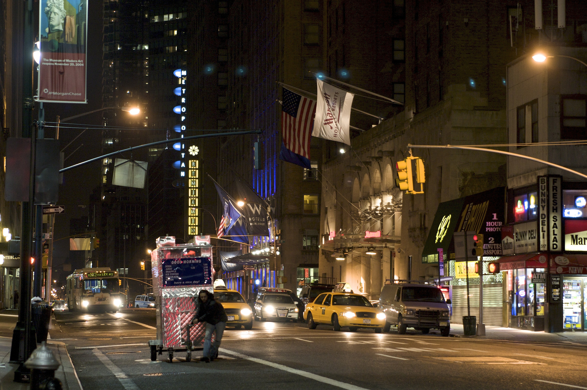 Ramin Bahrani. Man Push Cart. 2005 | MoMA