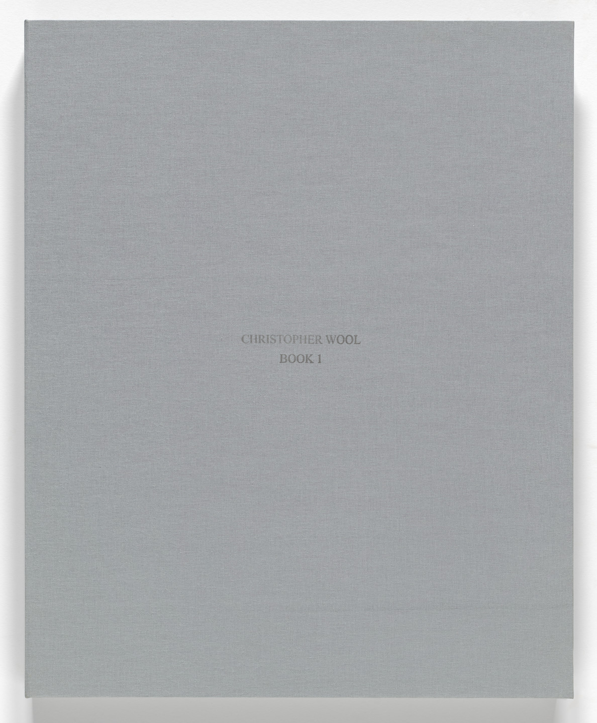 Christopher Wool. Book 1. 2019 | MoMA