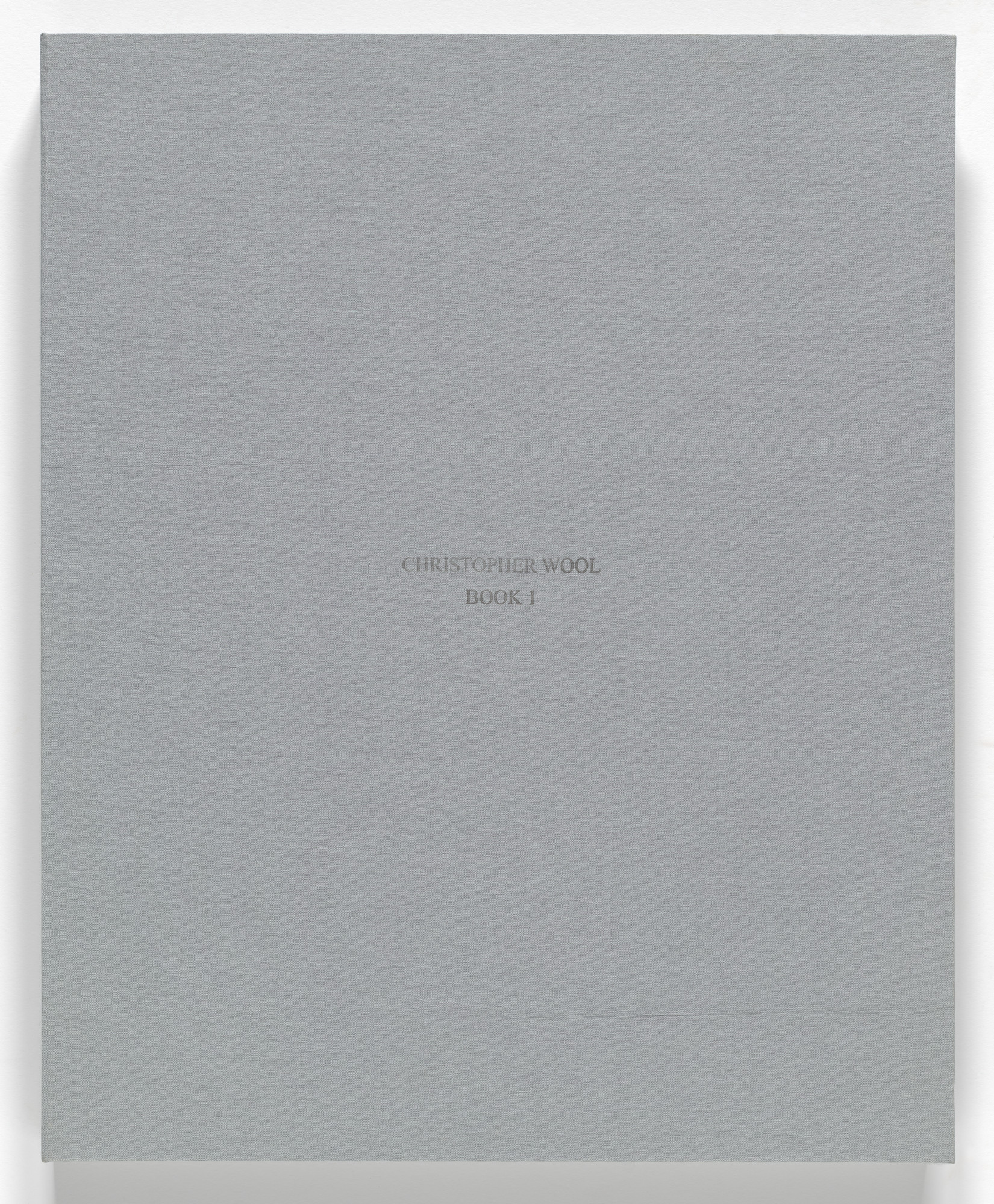 Christopher Wool. Book 1. 2019 | MoMA