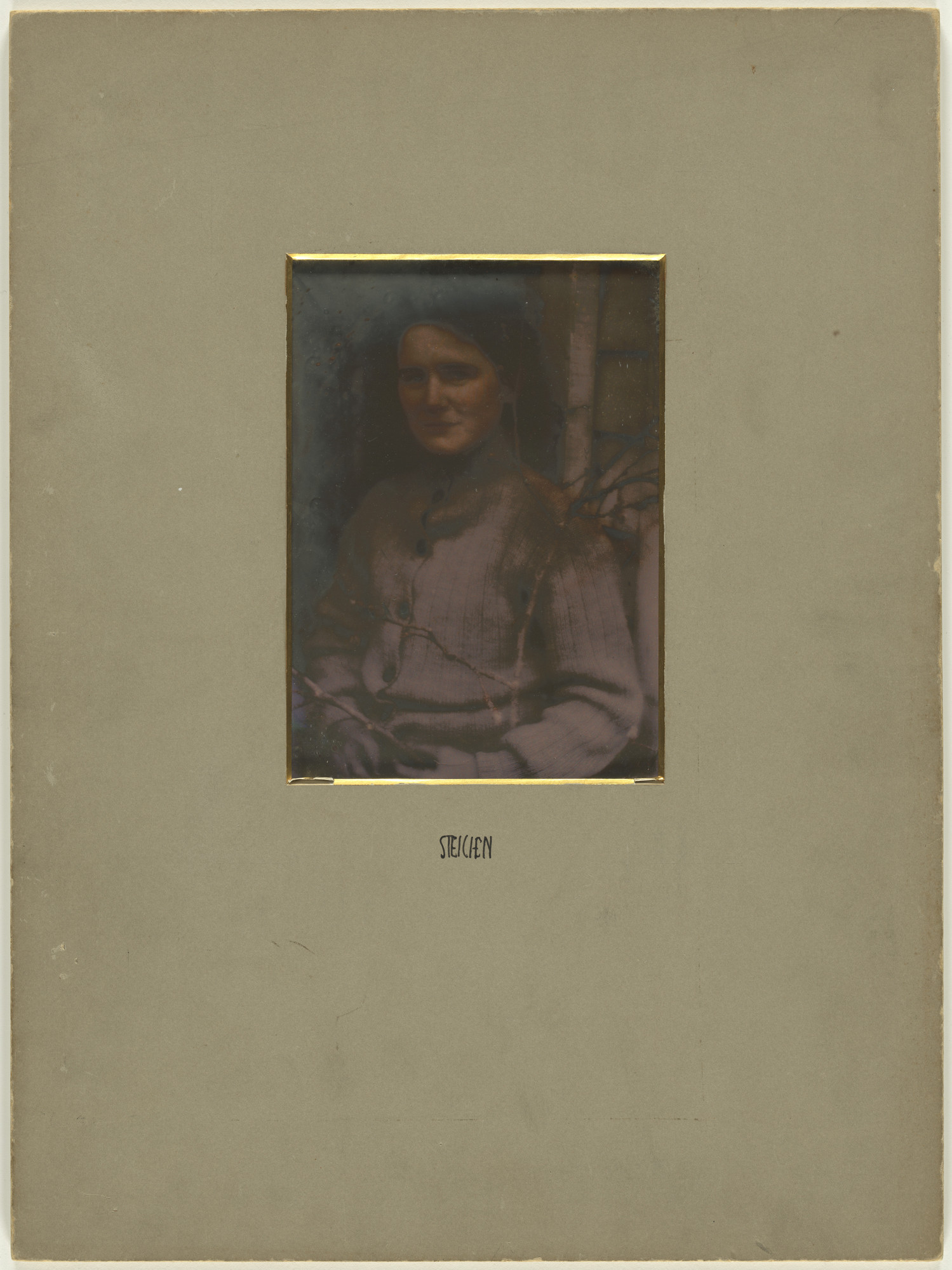 Edward Steichen. Lillian Steichen (Mrs. Carl Sandburg). 1907 | MoMA