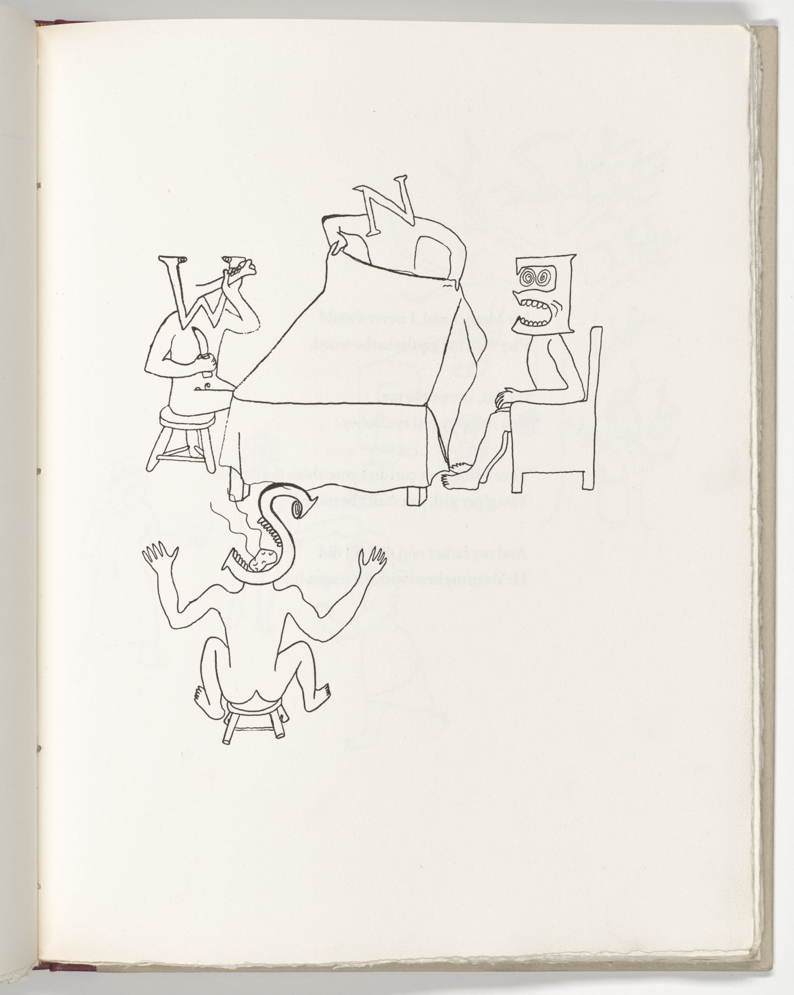 Alexander Calder. Plate (page 63) from Three Young Rats and Other ...