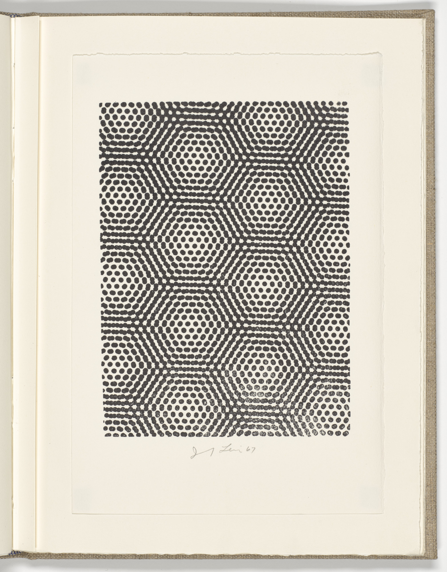 Josef Levi. Plate (folio 6) from Stamped Indelibly. 1967 | MoMA