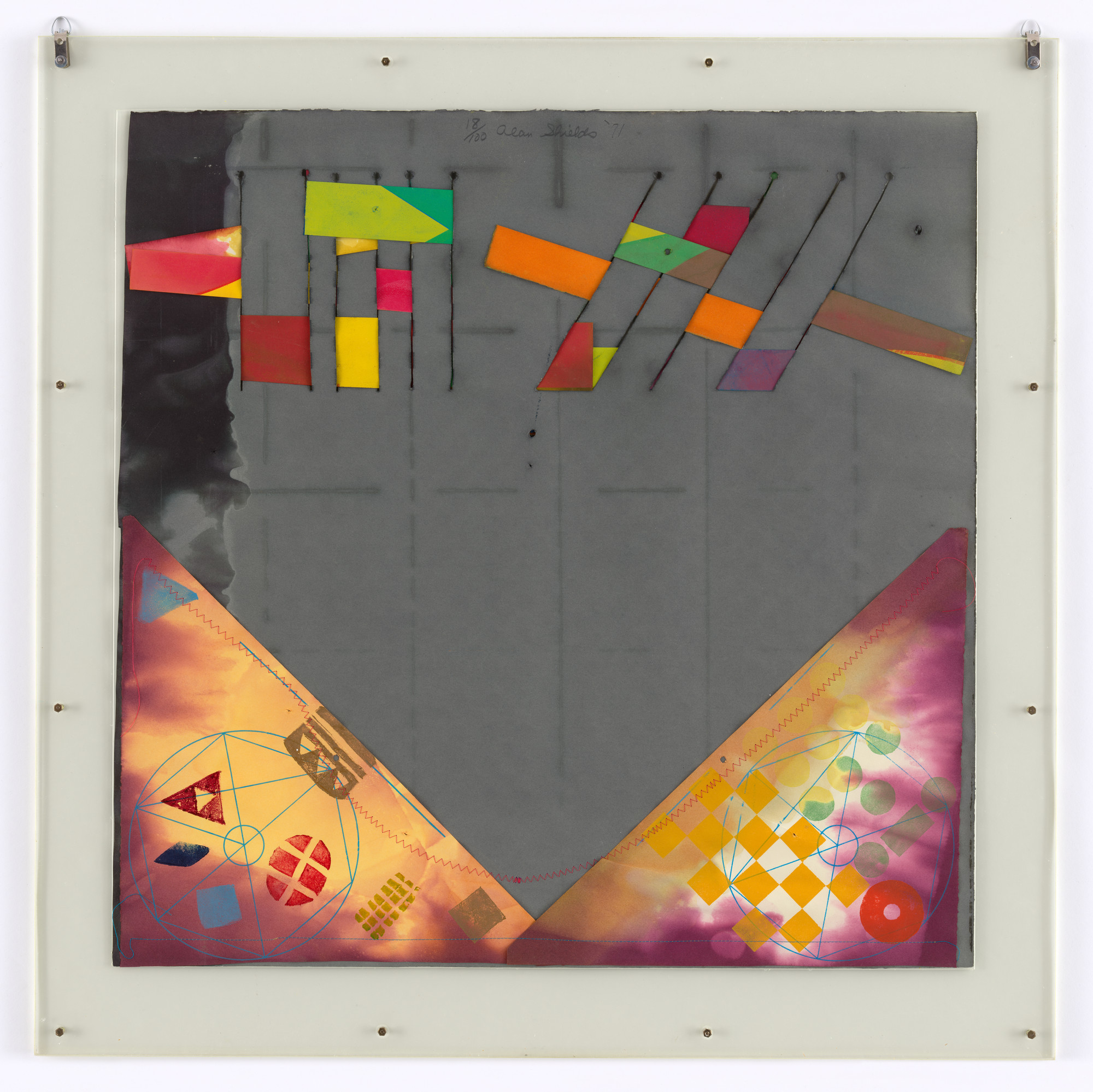 Alan Shields. Sun Moon Title Page. 1971 | MoMA