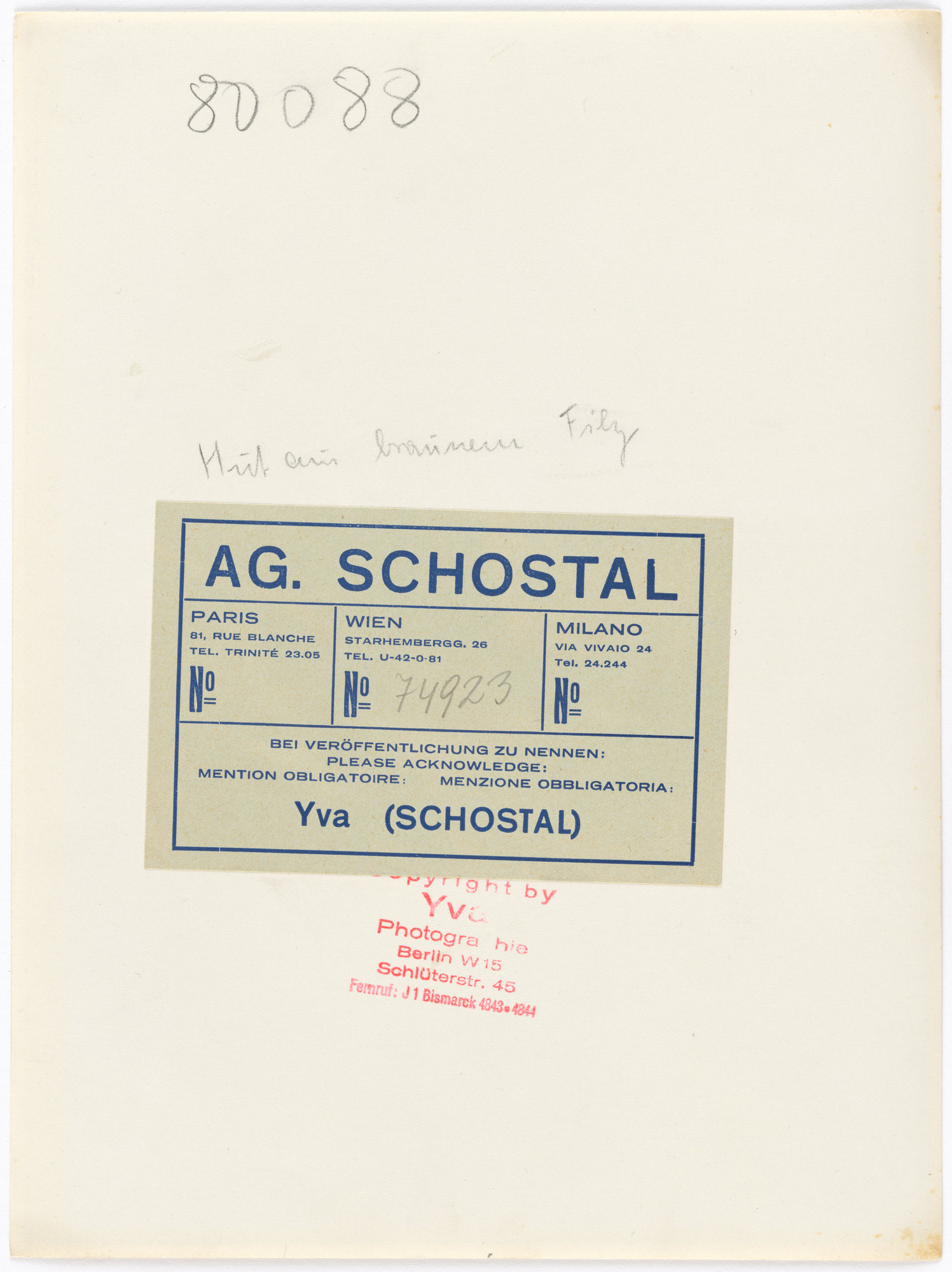 Yva (Else Ernestine Neuländer). Untitled. 1935 | MoMA