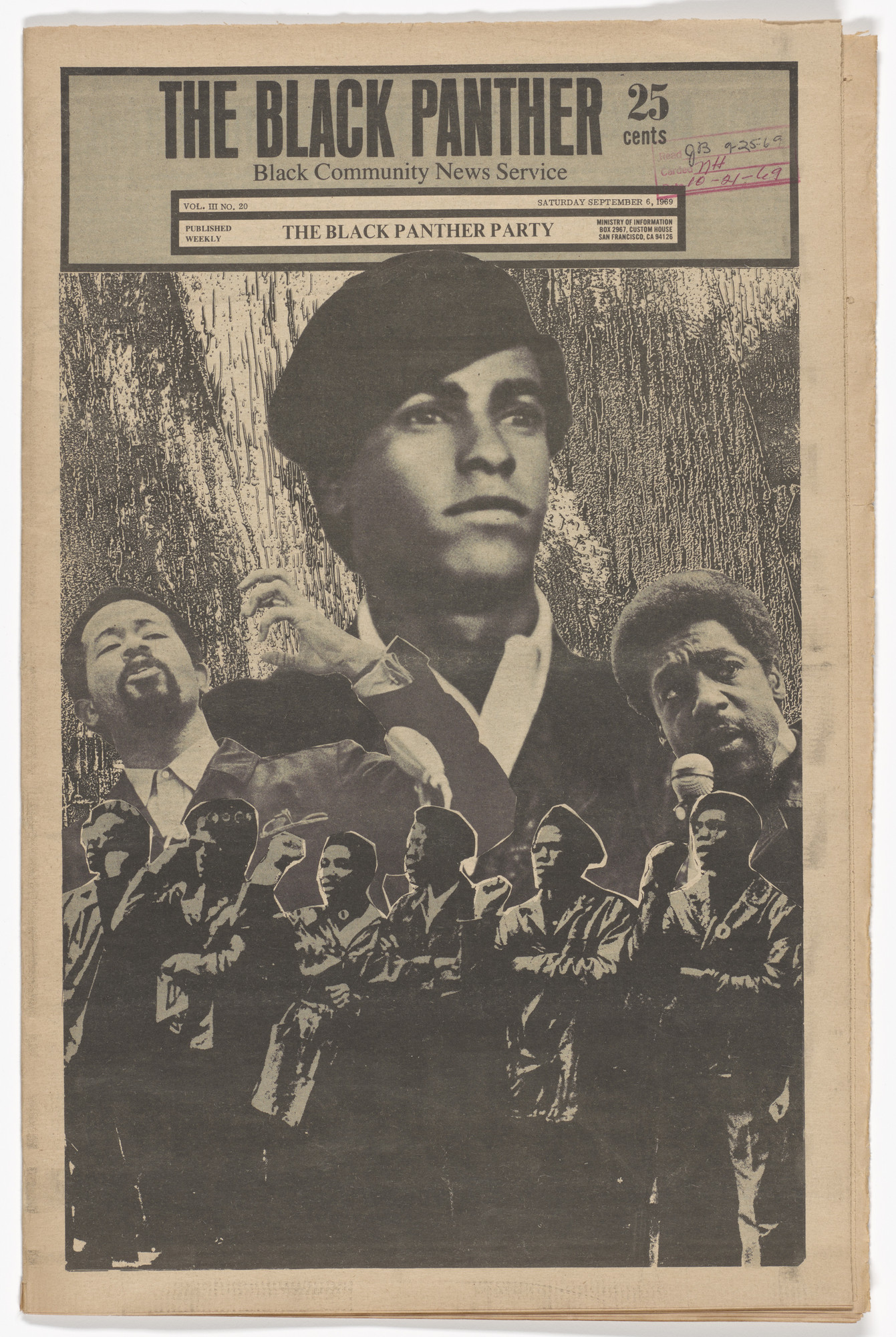 Emory Douglas, Yolanda Lopez. The Black Panther Newspaper, vol. 3, no ...