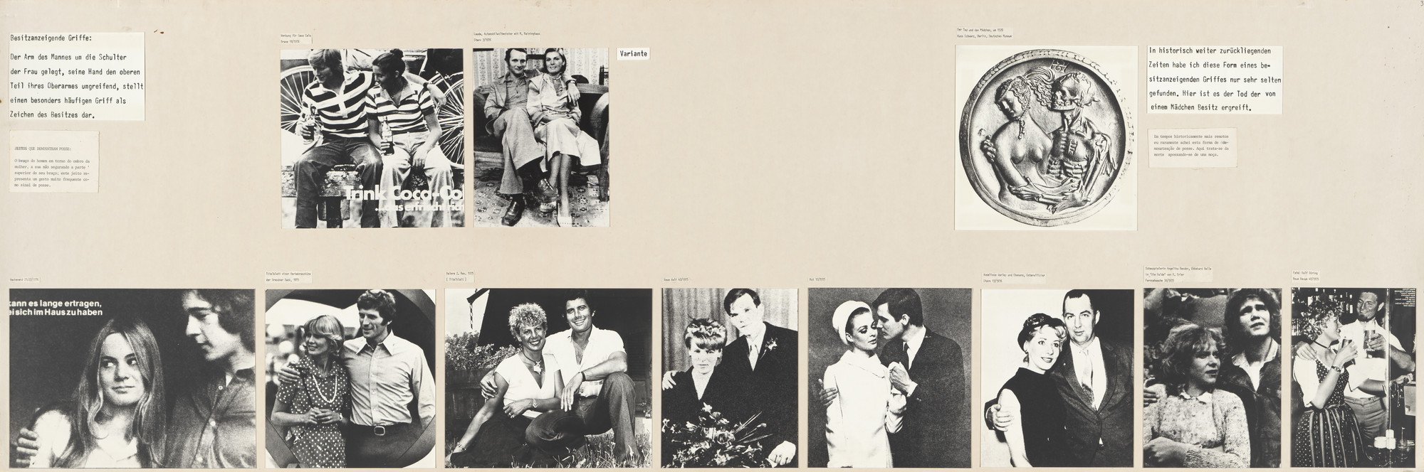 Marianne Wex. Panel from Let's Take Back Our Space: 'Female' and 'Male ...