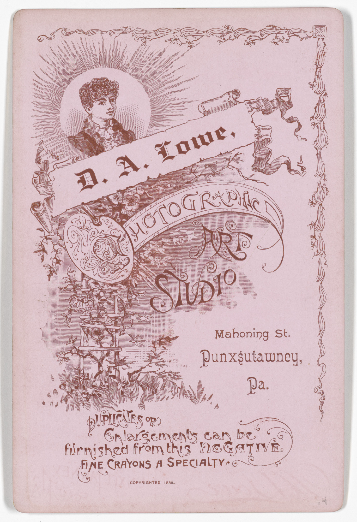 David Alvin Lowe. Untitled. c. 1889 | MoMA