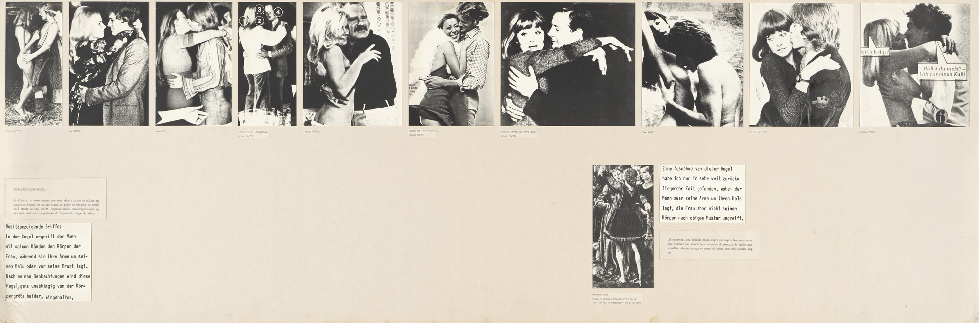 Marianne Wex. Panel from Let's Take Back Our Space: 'Female' and 'Male ...