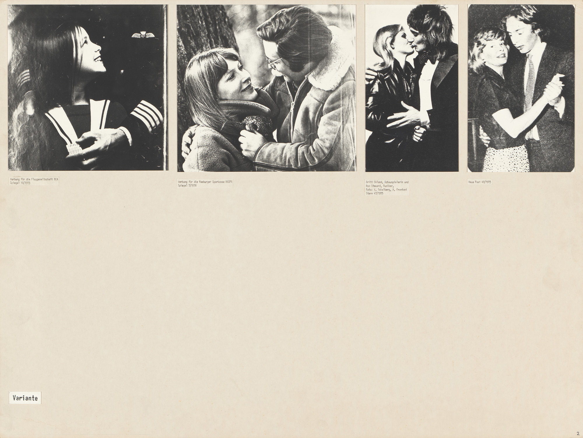 Marianne Wex. Panel from Let's Take Back Our Space: 'Female' and 'Male ...