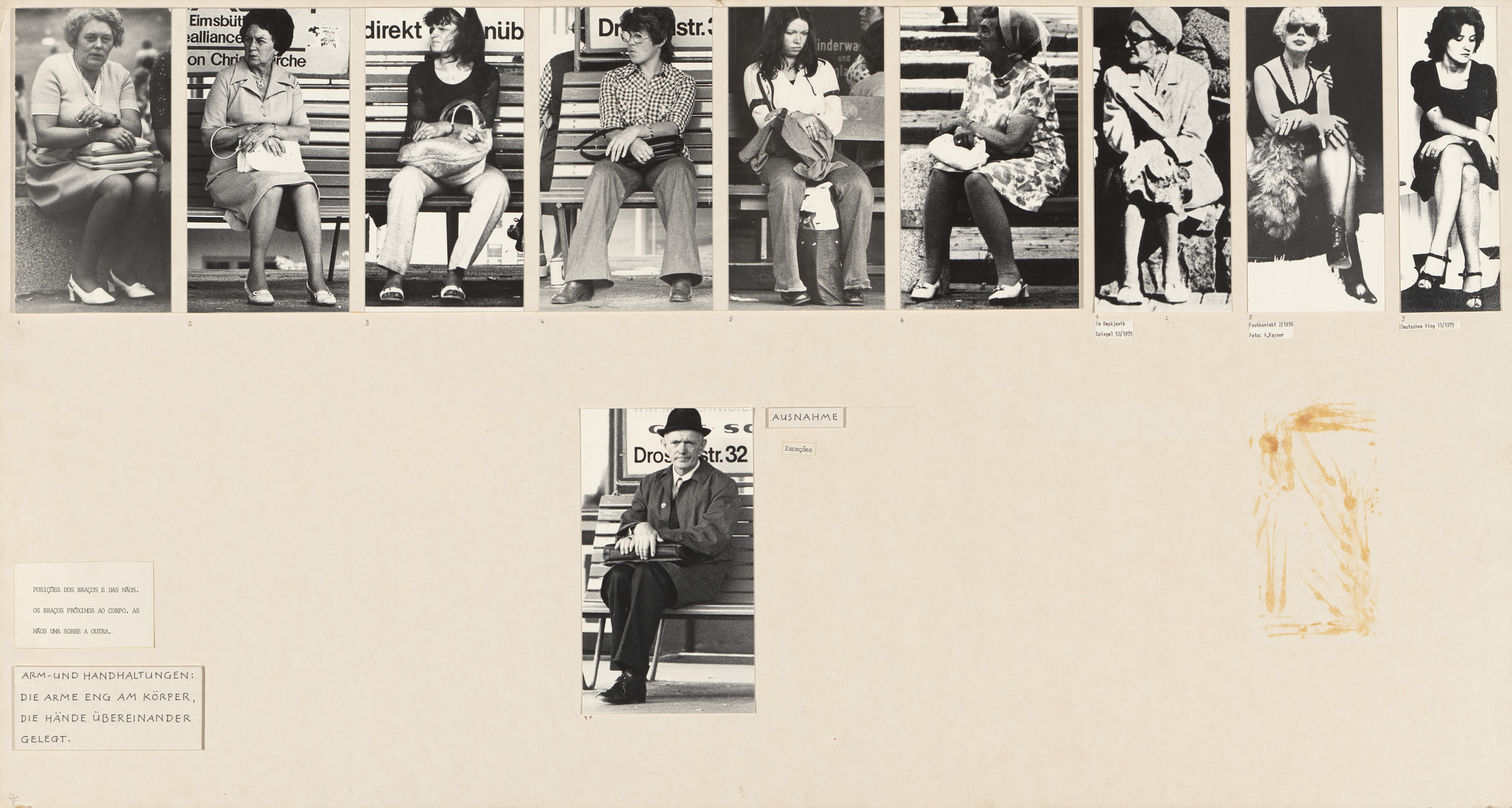 Marianne Wex. Panel from Let's Take Back Our Space: 'Female' and 'Male ...