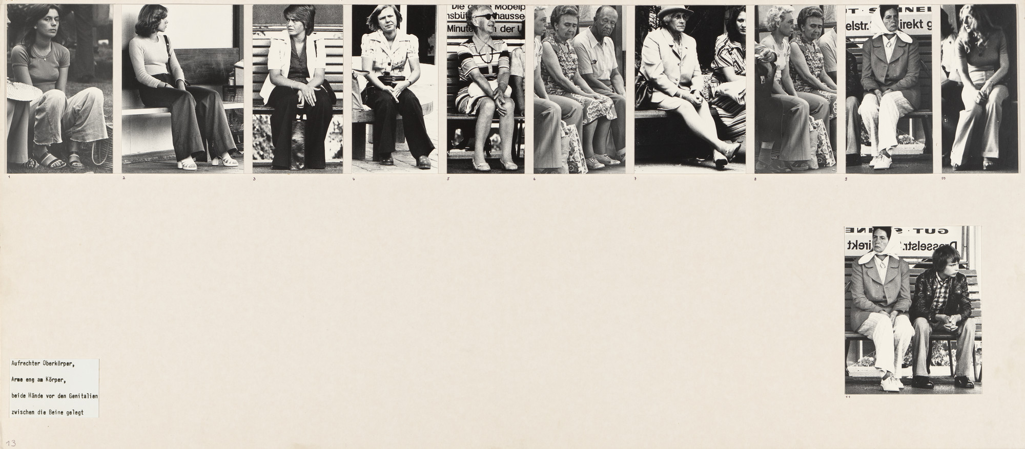 Marianne Wex. Panel from Let's Take Back Our Space: 'Female' and 'Male ...