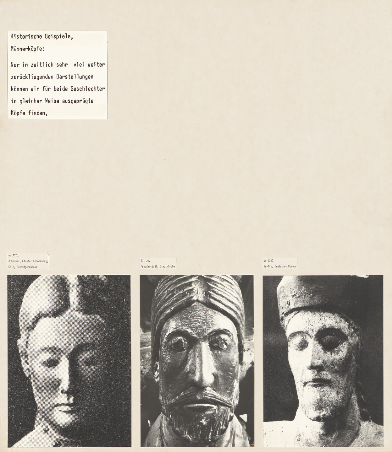 Marianne Wex. Panel from Let's Take Back Our Space: 'Female' and 'Male ...