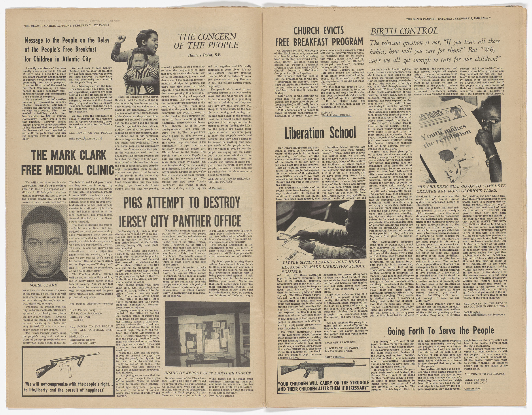 Emory Douglas. The Black Panther Newspaper, vol. 4, no. 9 (Judge ...