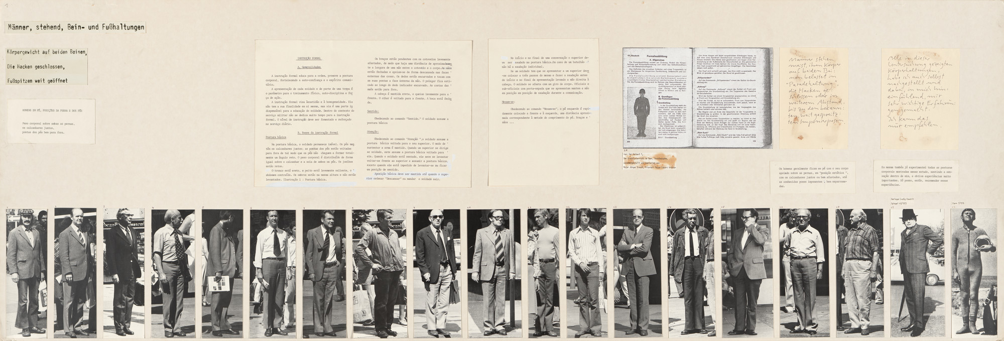 Marianne Wex. Panel from Let's Take Back Our Space: 'Female' and 'Male ...