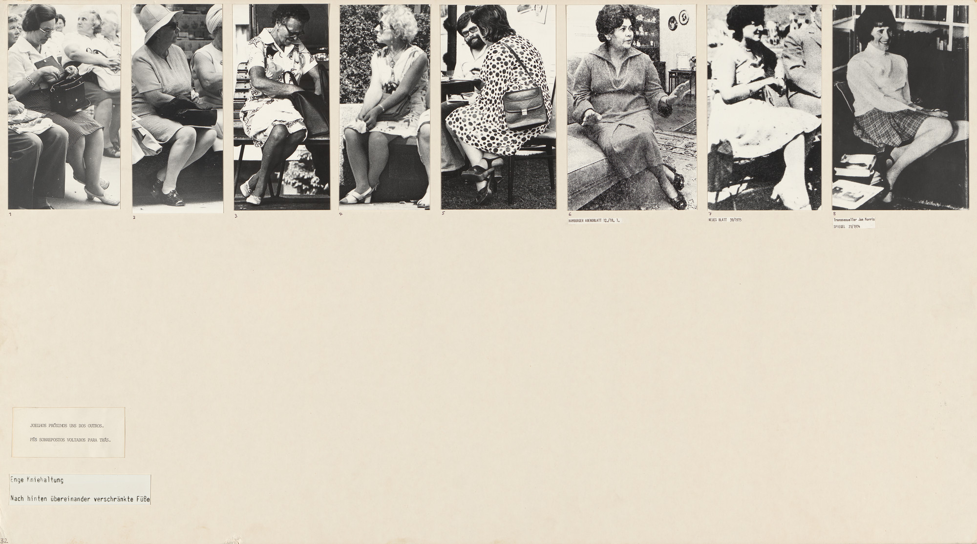 Marianne Wex. Panel from Let's Take Back Our Space: 'Female' and 'Male ...