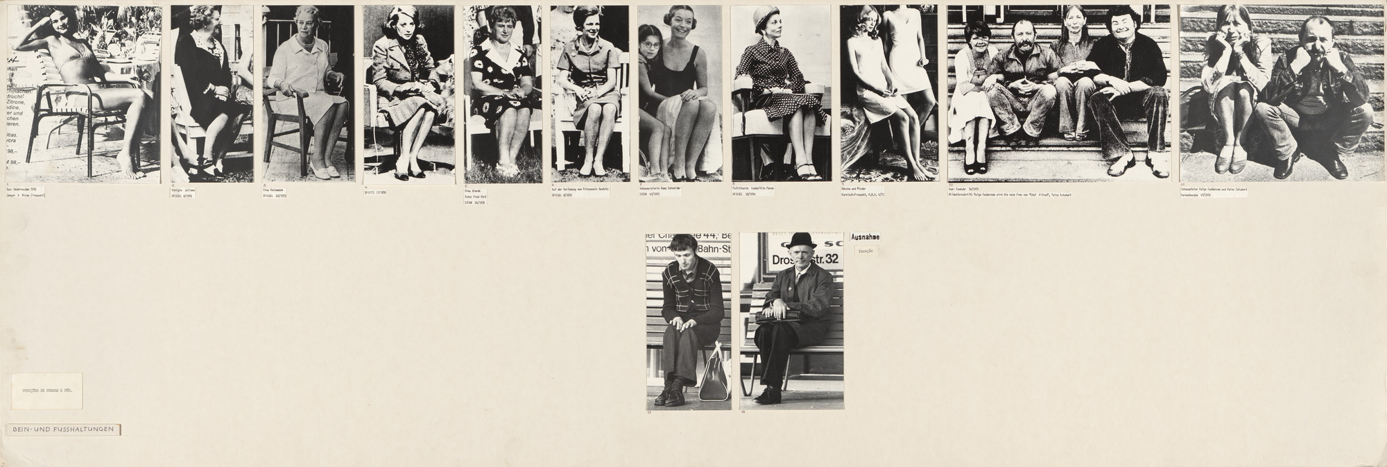 Marianne Wex. Panel from Let's Take Back Our Space: 'Female' and 'Male ...