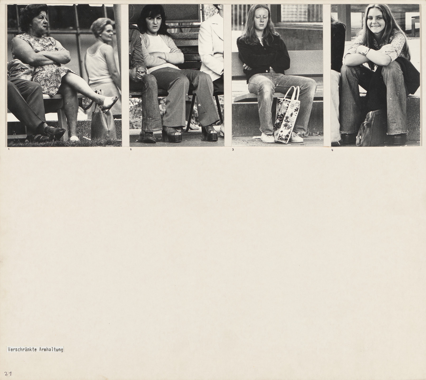 Marianne Wex. Panel from Let's Take Back Our Space: 'Female' and 'Male ...