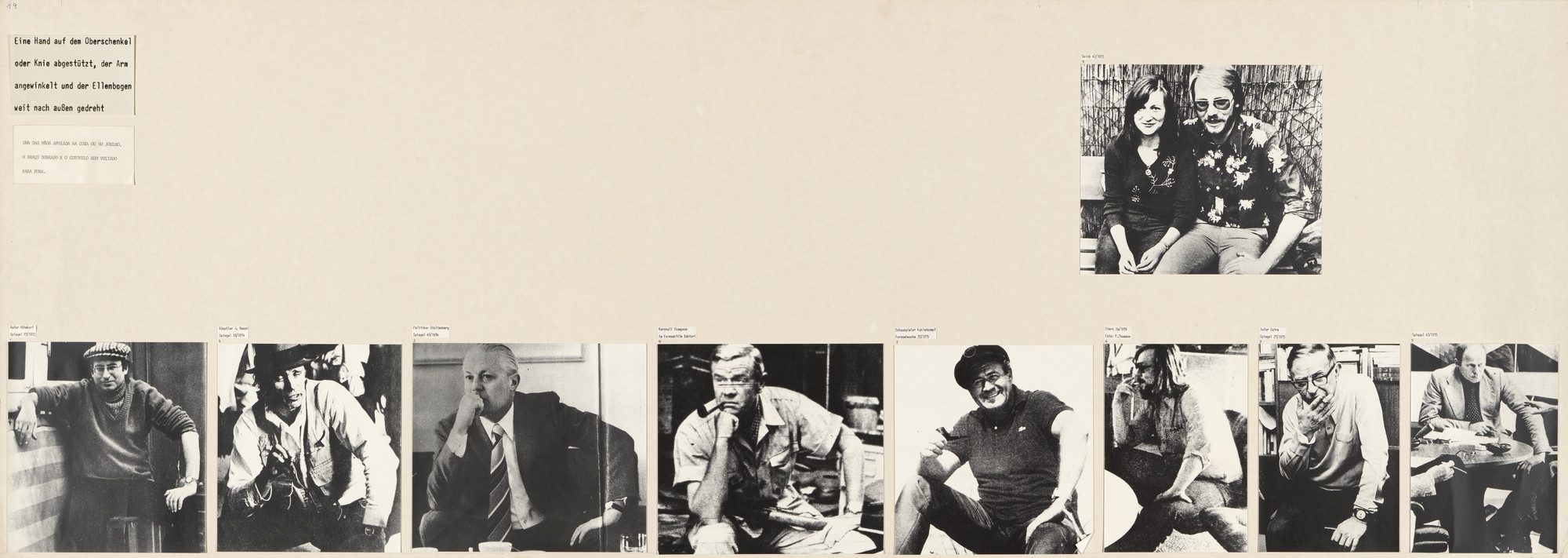 Marianne Wex. Panel from Let's Take Back Our Space: 'Female' and 'Male ...