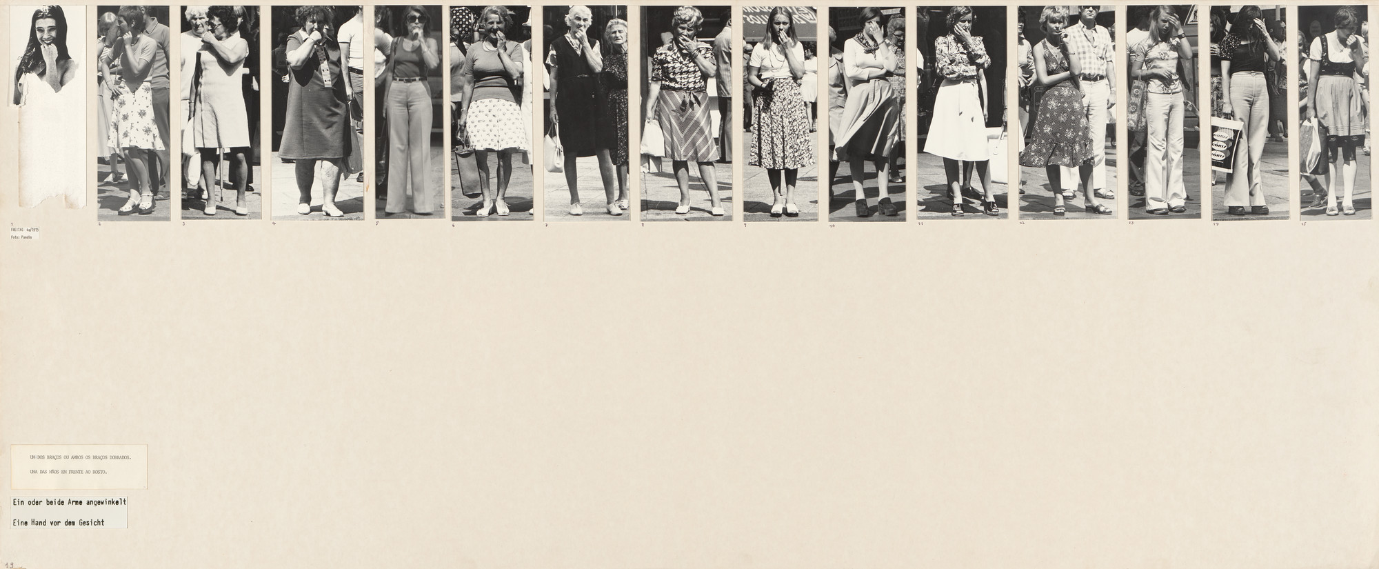 Marianne Wex. Panel from Let's Take Back Our Space: 'Female' and 'Male ...