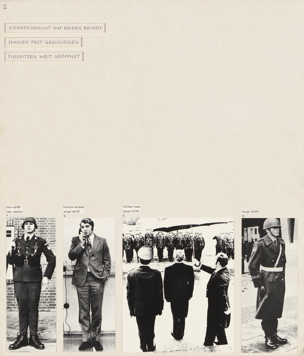 Marianne Wex. Panel from Let's Take Back Our Space: 'Female' and 'Male ...