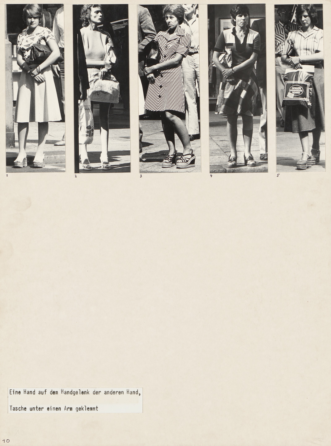 Marianne Wex. Panel from Let's Take Back Our Space: 'Female' and 'Male ...