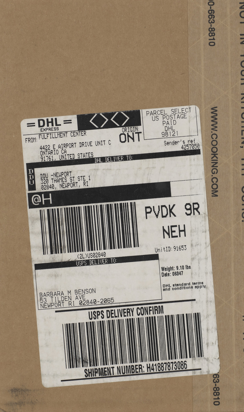 DHL. DHL Express. Bar code.. 2006 | MoMA