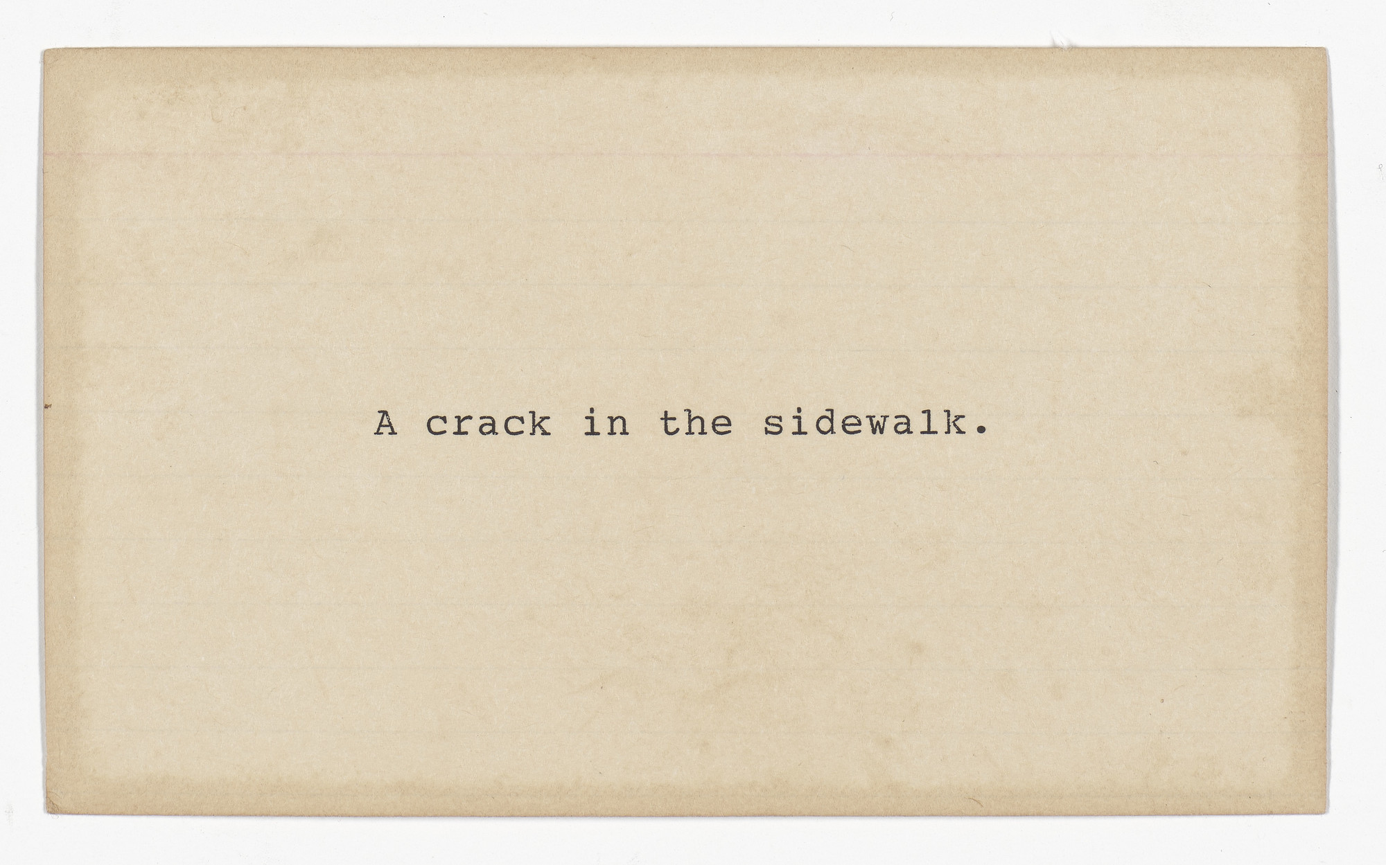 Doug Hall. The Way Things Look. 1974 | MoMA