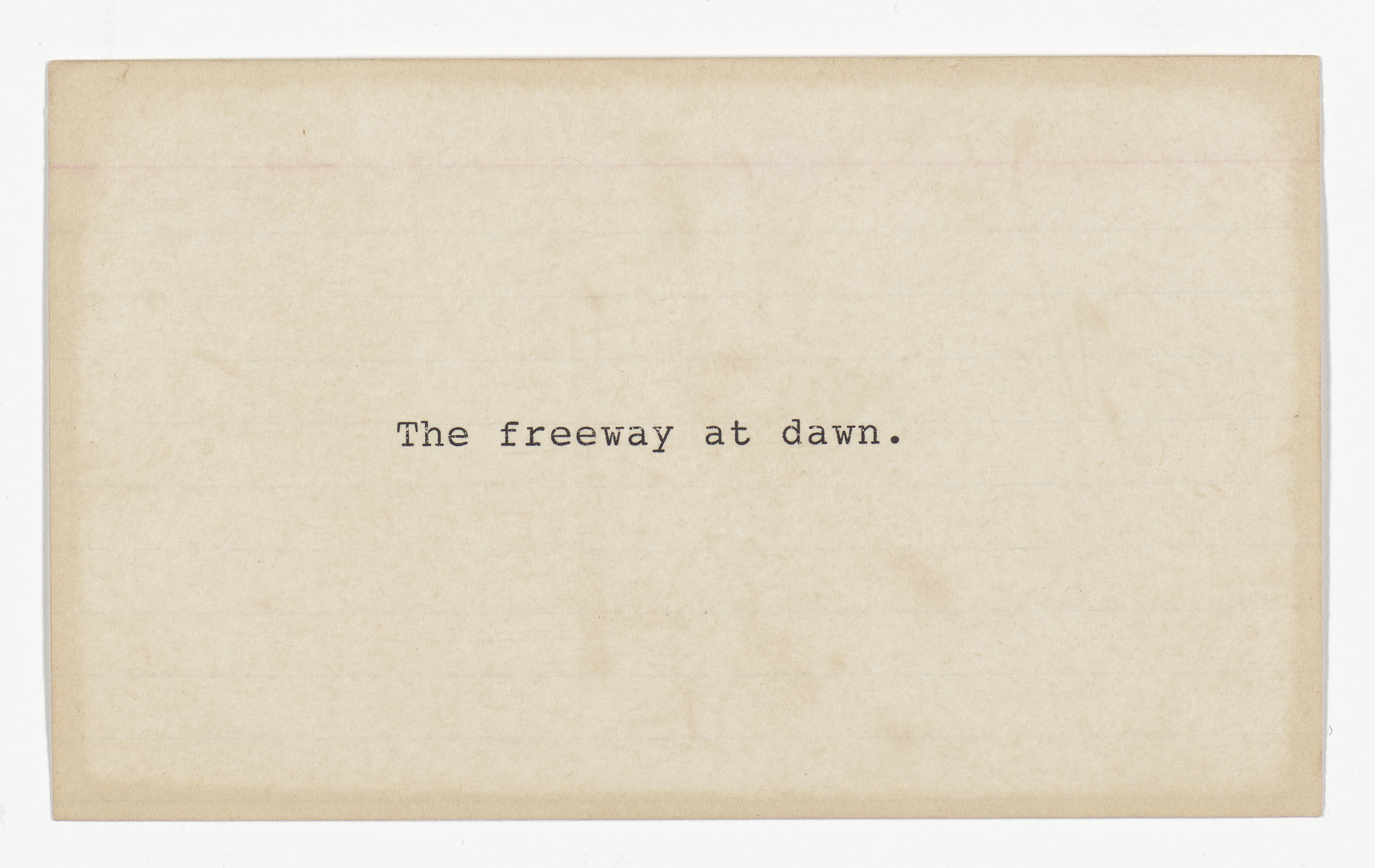 Doug Hall. The Way Things Look. 1974 | MoMA