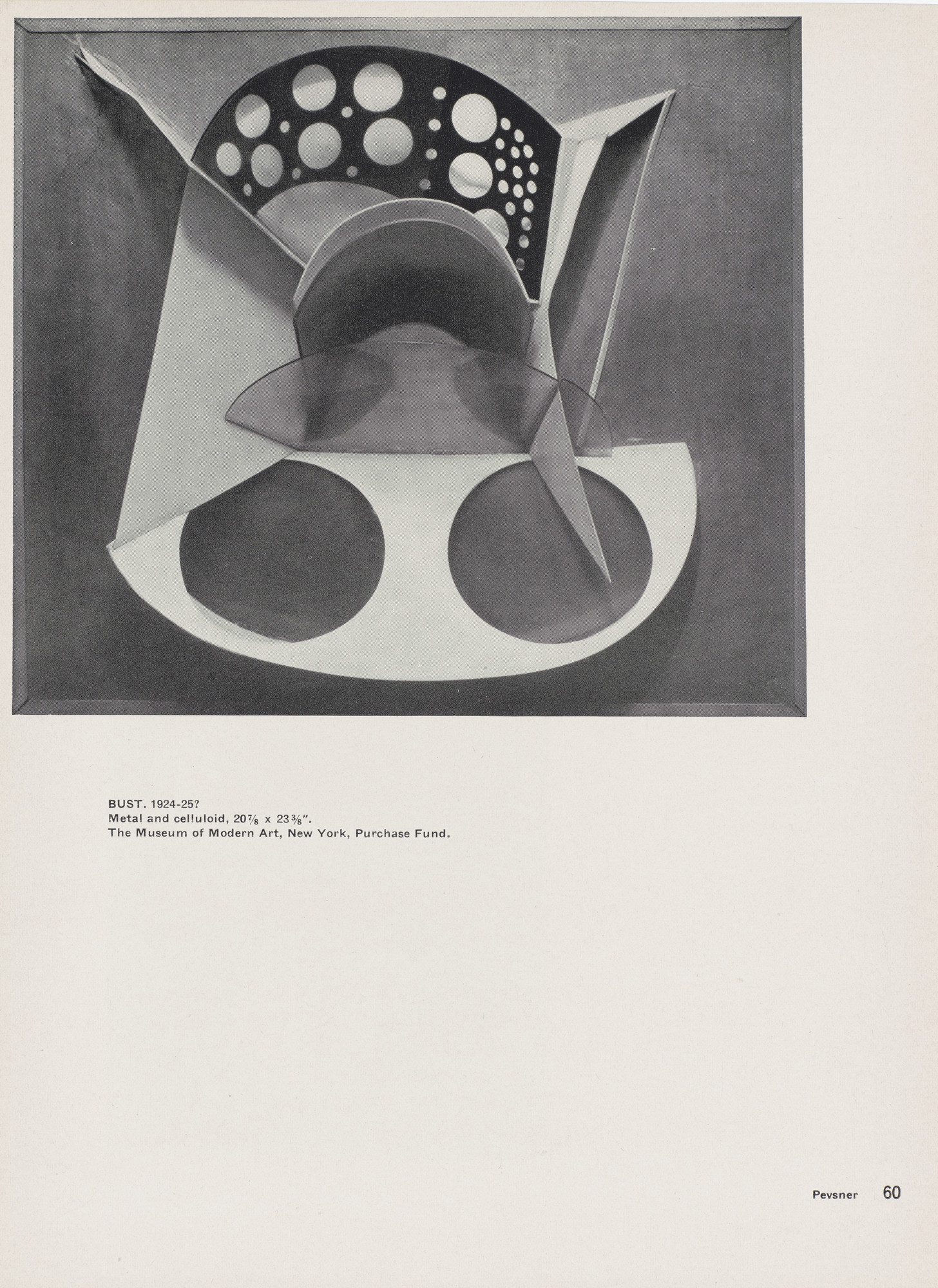 Antoine Pevsner. Page from Gabo - Pevsner (New York: The Museum of ...