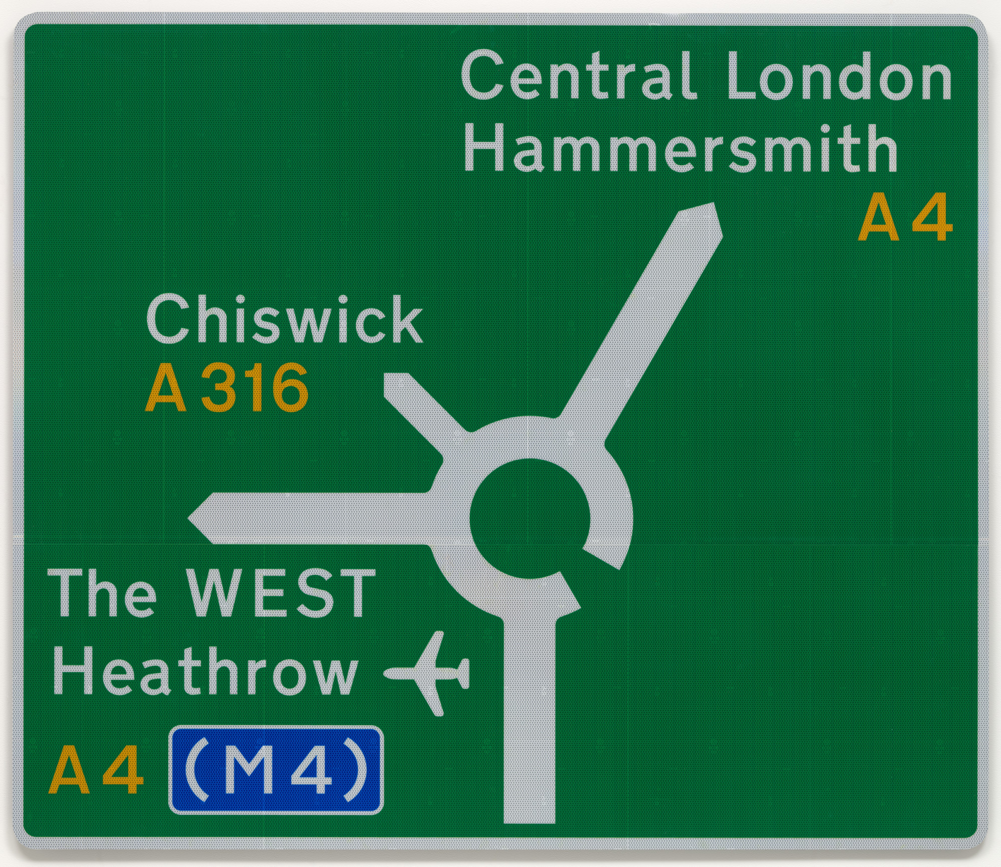 Jock Kinneir, Margaret Calvert, Simon Morgan. Primary route sign for ...