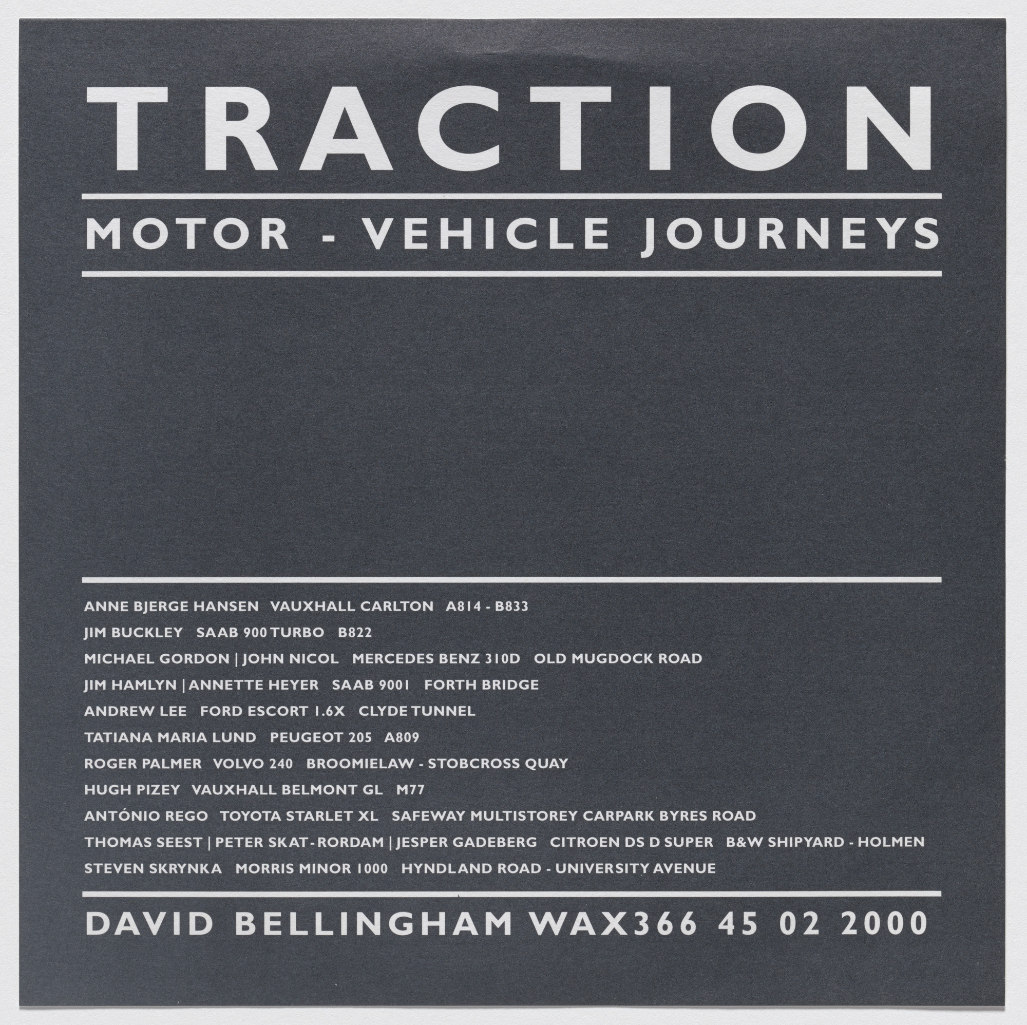 David Bellingham | MoMA