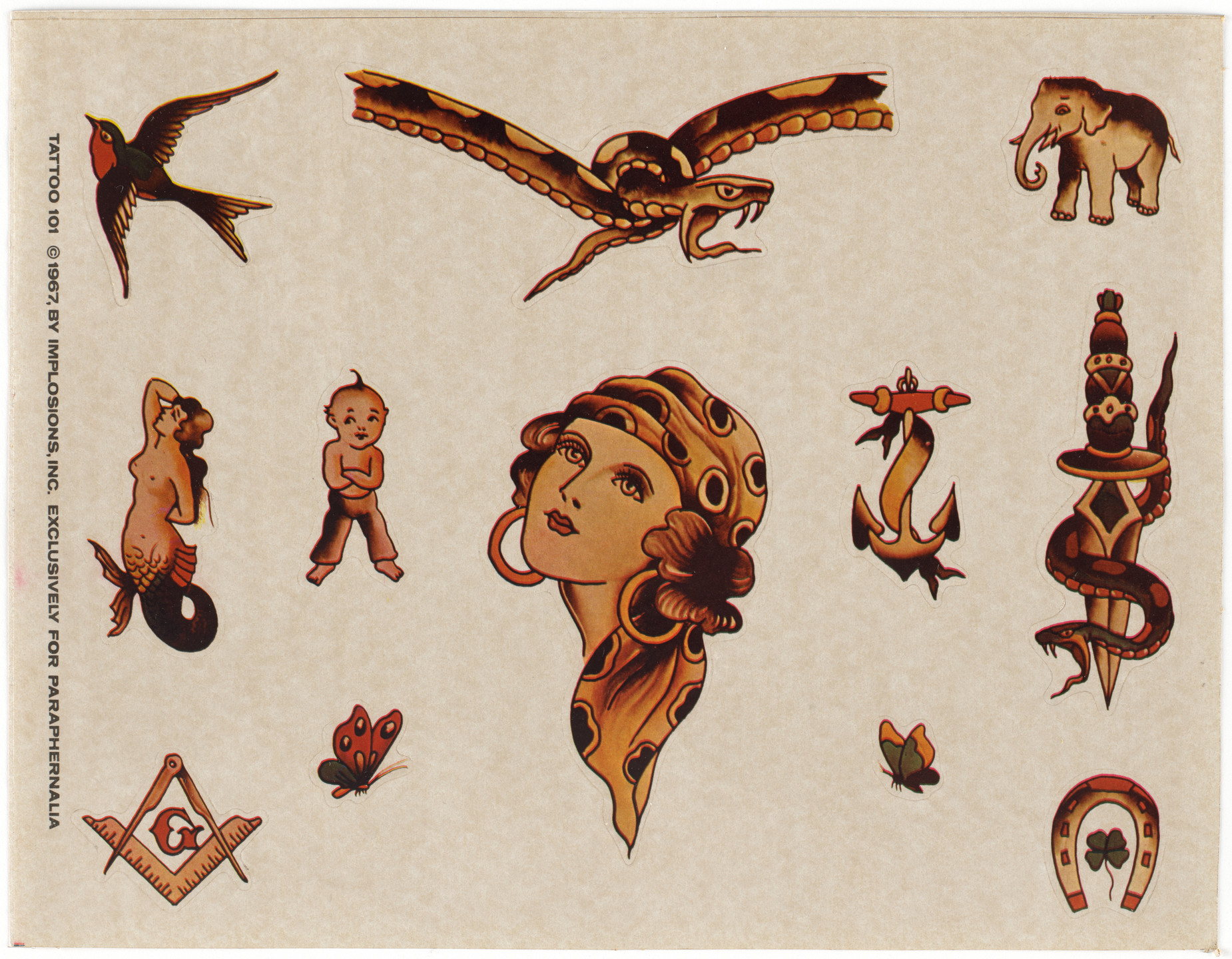 Anonymous. Tattoo 101. 1967 | MoMA