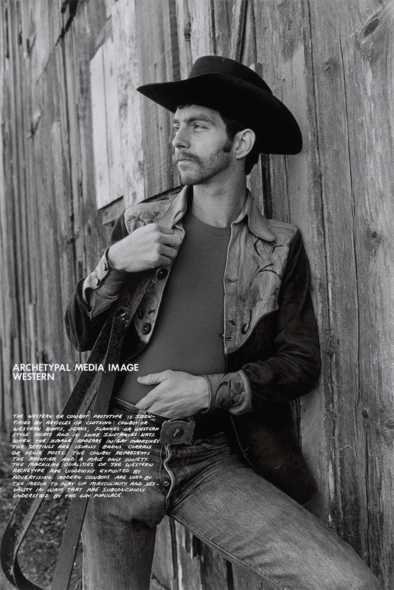 Hal Fischer. Archetypal Media Image: Western. 1977 | MoMA