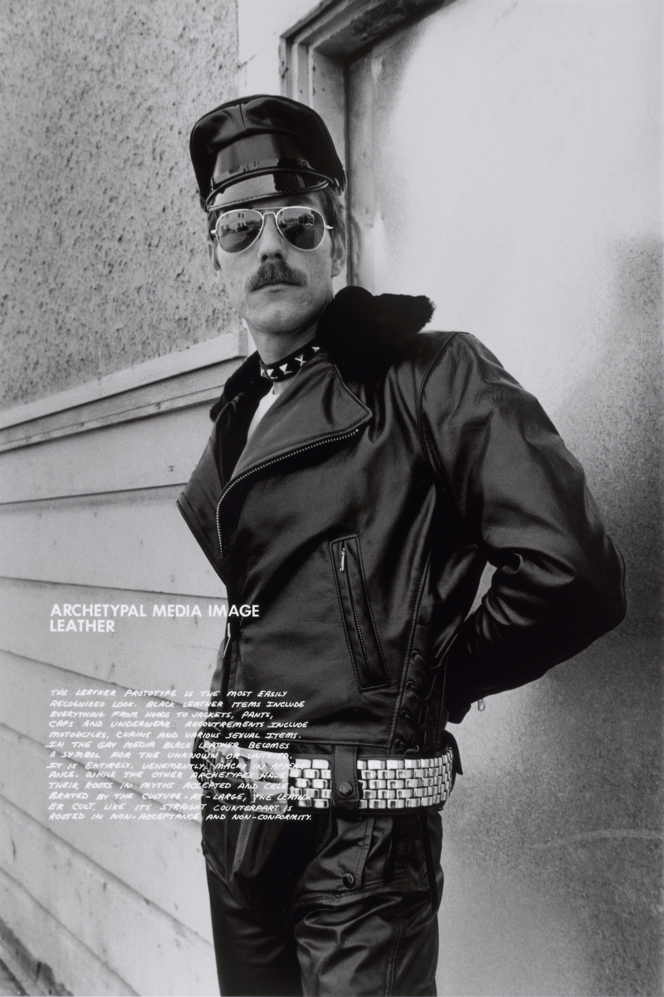 Hal Fischer. Archetypal Media Image: Leather. 1977 | MoMA