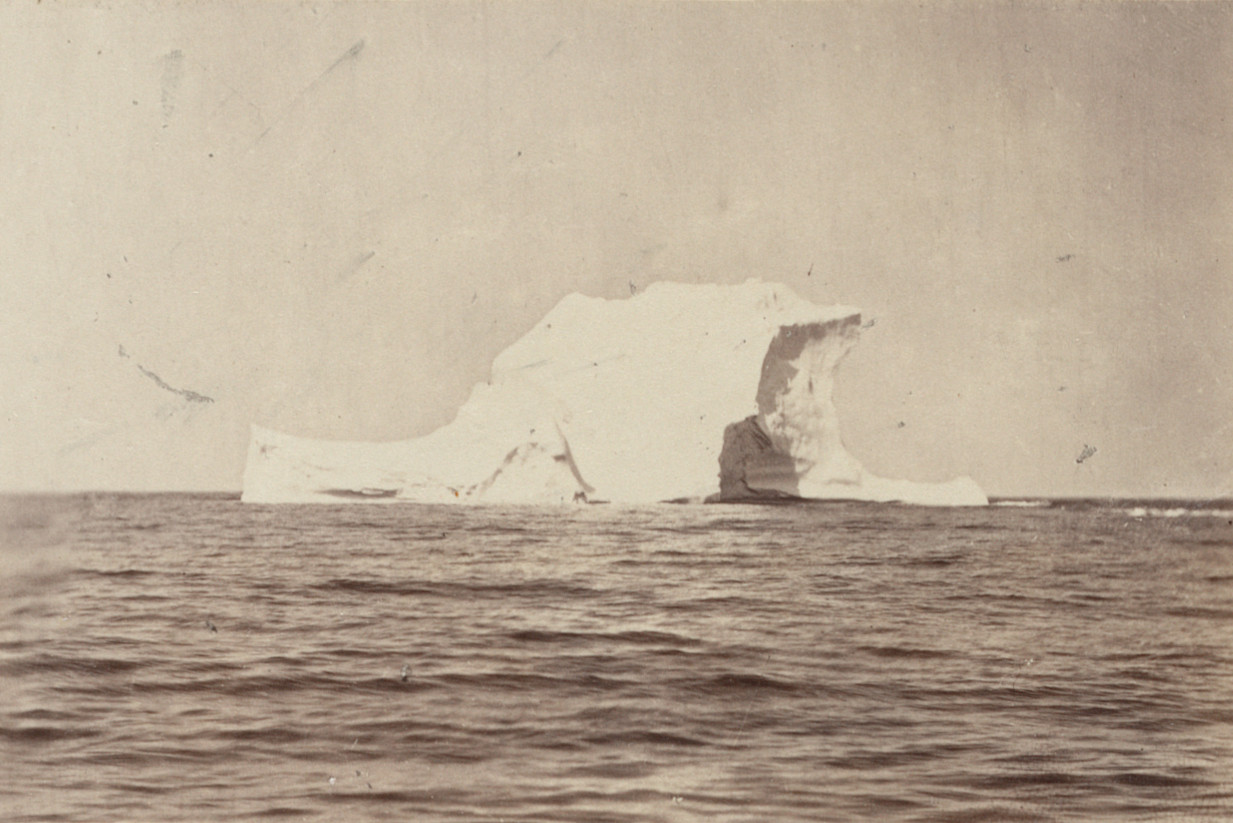 George P. Critcherson, John L. Dunmore, William Bradford. "Iceberg which, from its peculiar ...