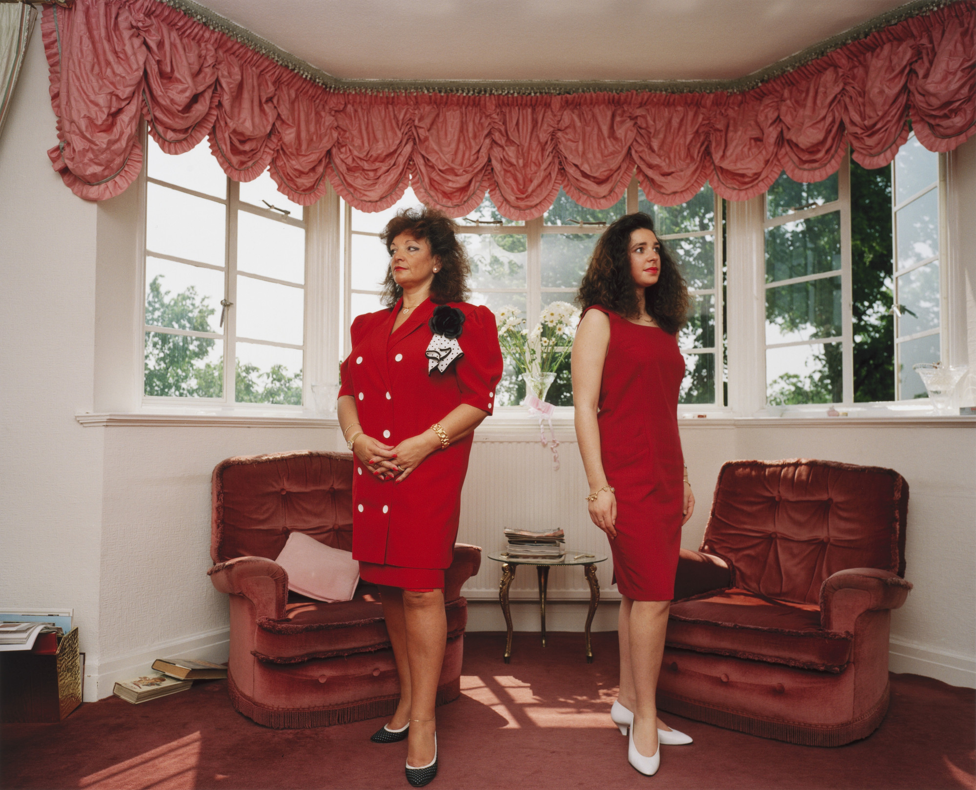 Martin Parr. I don't think it's anything particularly forced on Deborah ...