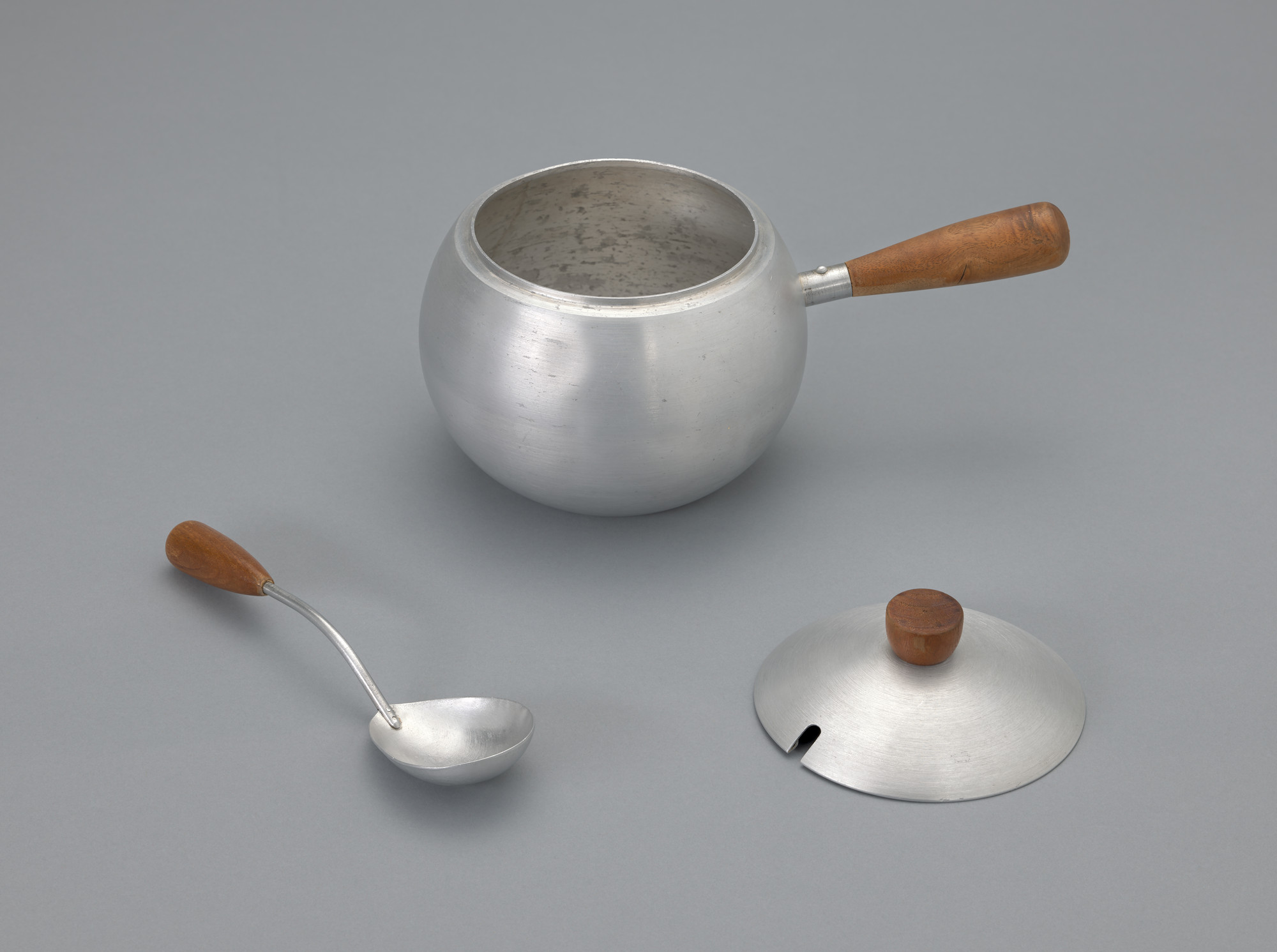 Russel Wright. Small pot with lid and ladle. c.1930-1935 | MoMA
