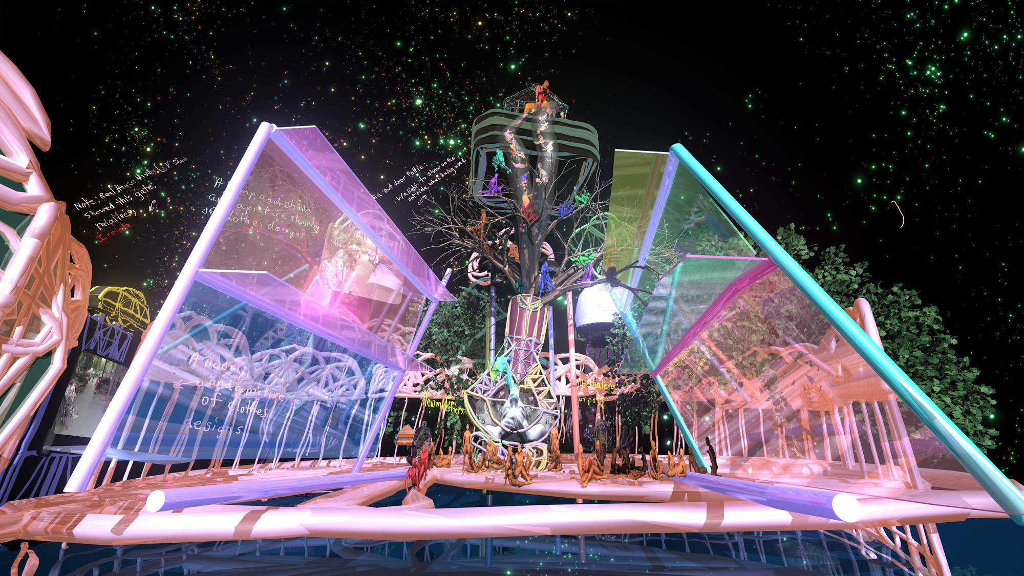 Jacolby Satterwhite. Reifying Desire 6: Island of Treasure. 2013 | MoMA