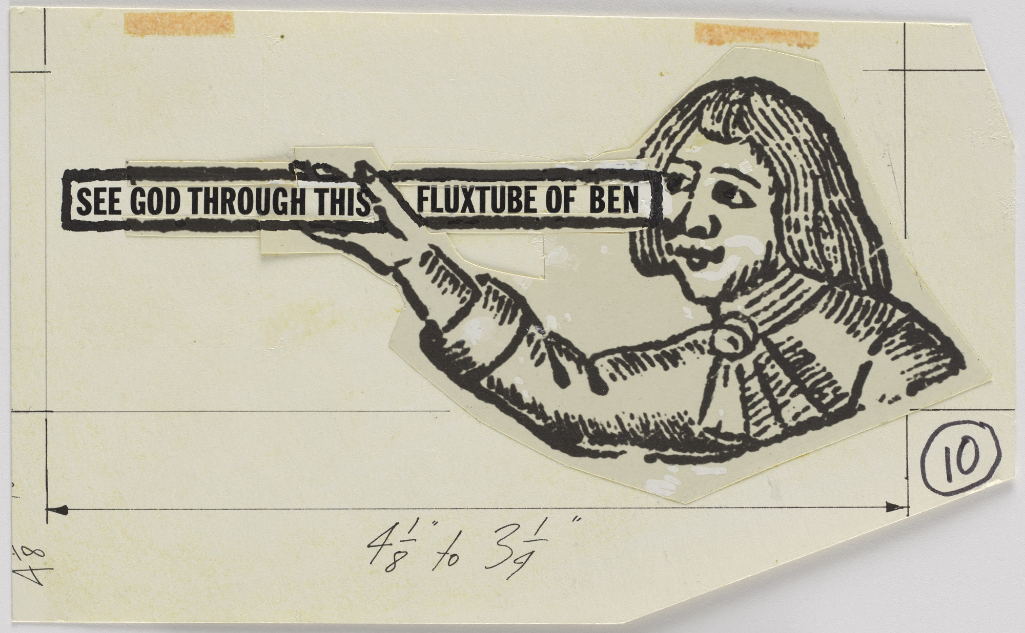 George Maciunas, Ben Vautier. Mechanical for Fluxbox Containing God. c ...